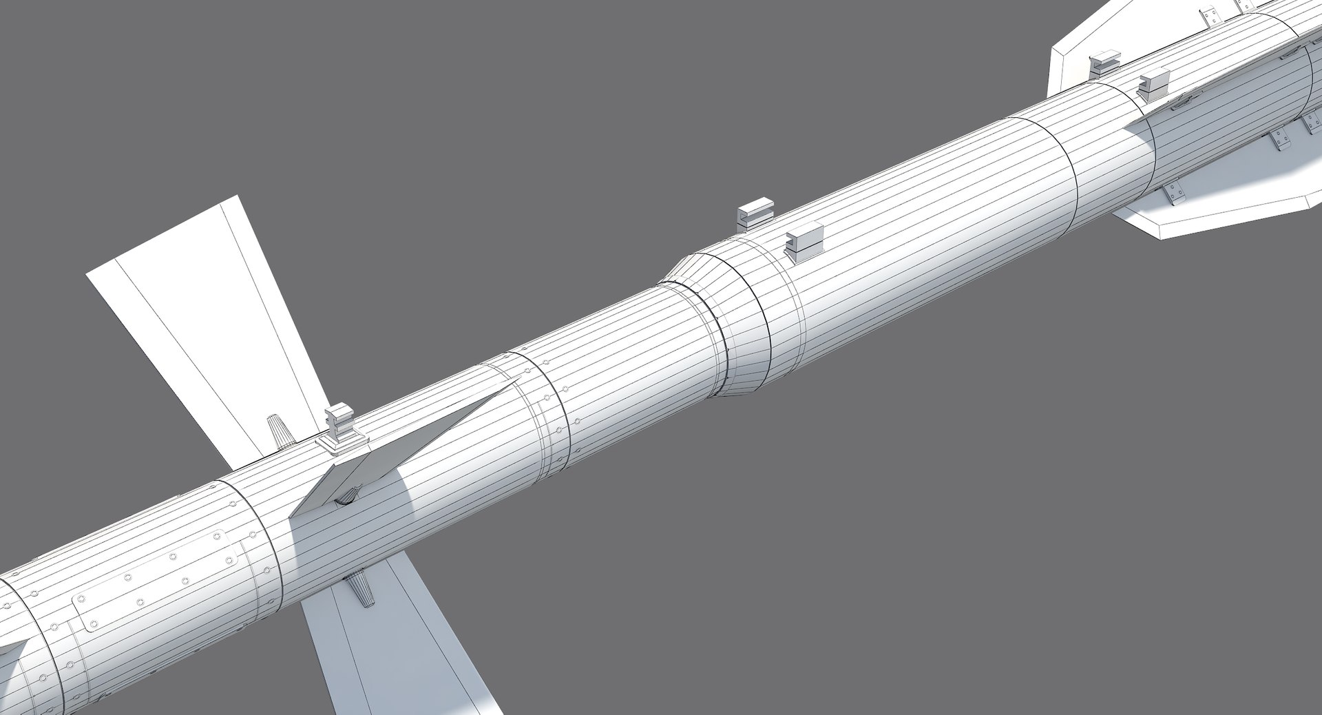 3D R-27ER Air-To-Air Missile - TurboSquid 2038490