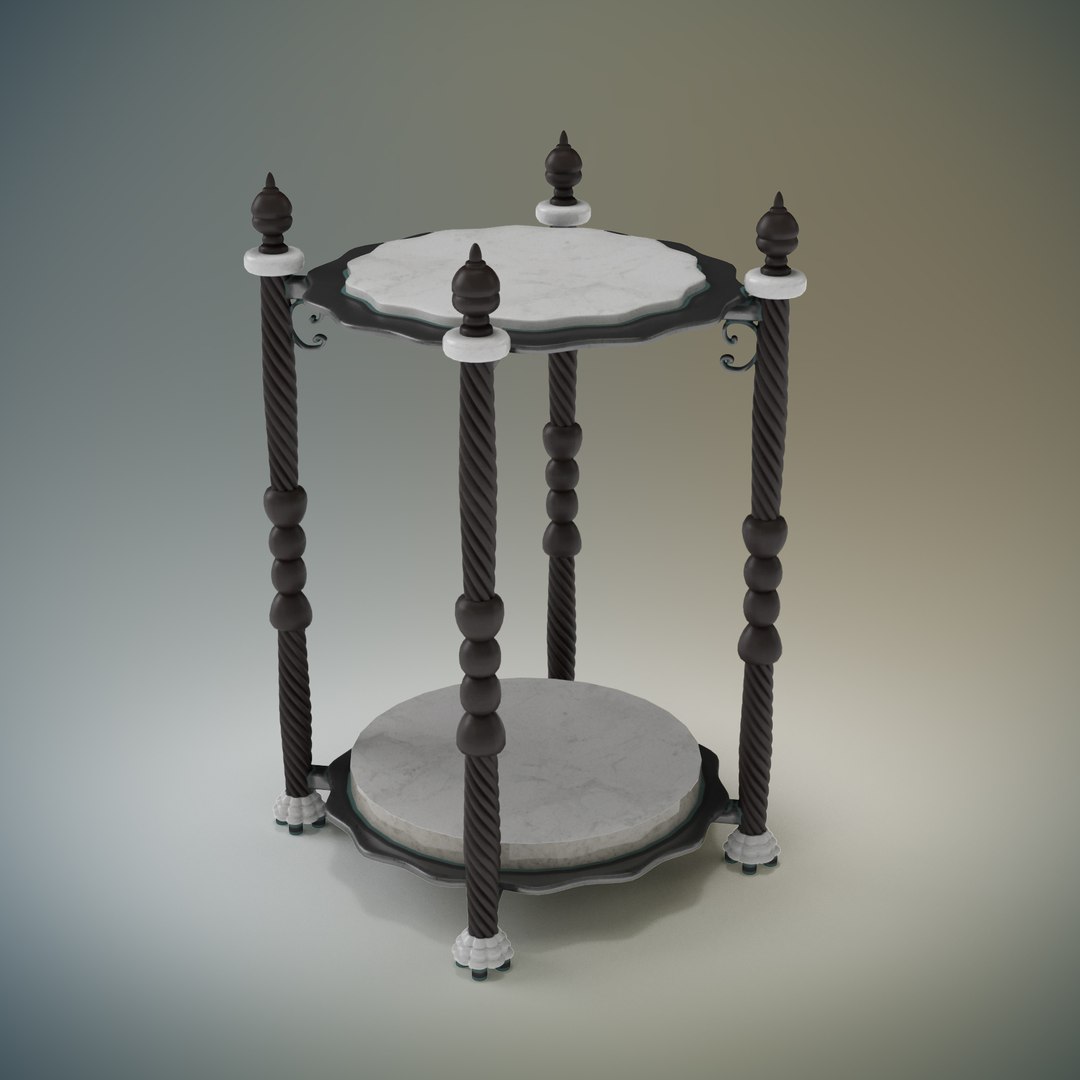 3d small table