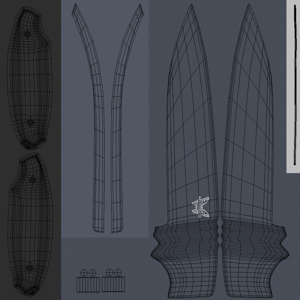 3D model Pocket Knife 02 - TurboSquid 1865231
