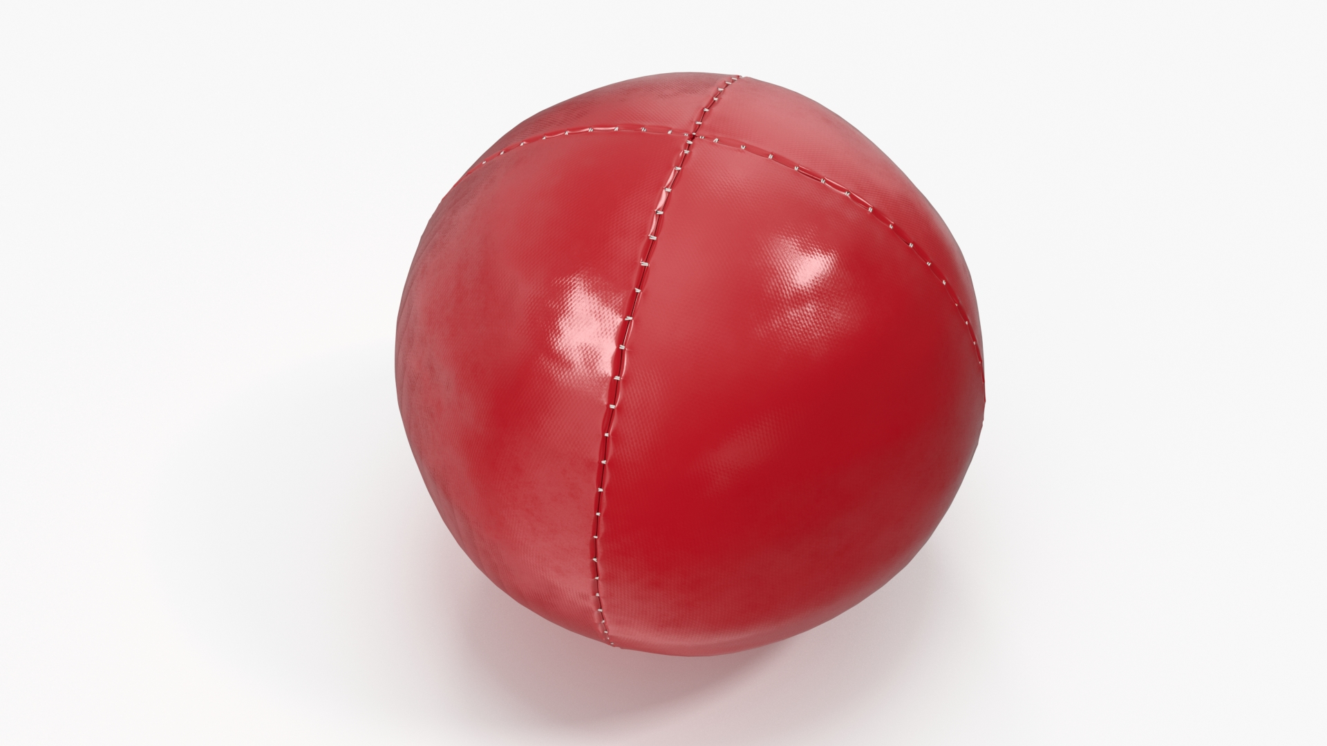 3D Freestyle Ball Red - TurboSquid 2293302