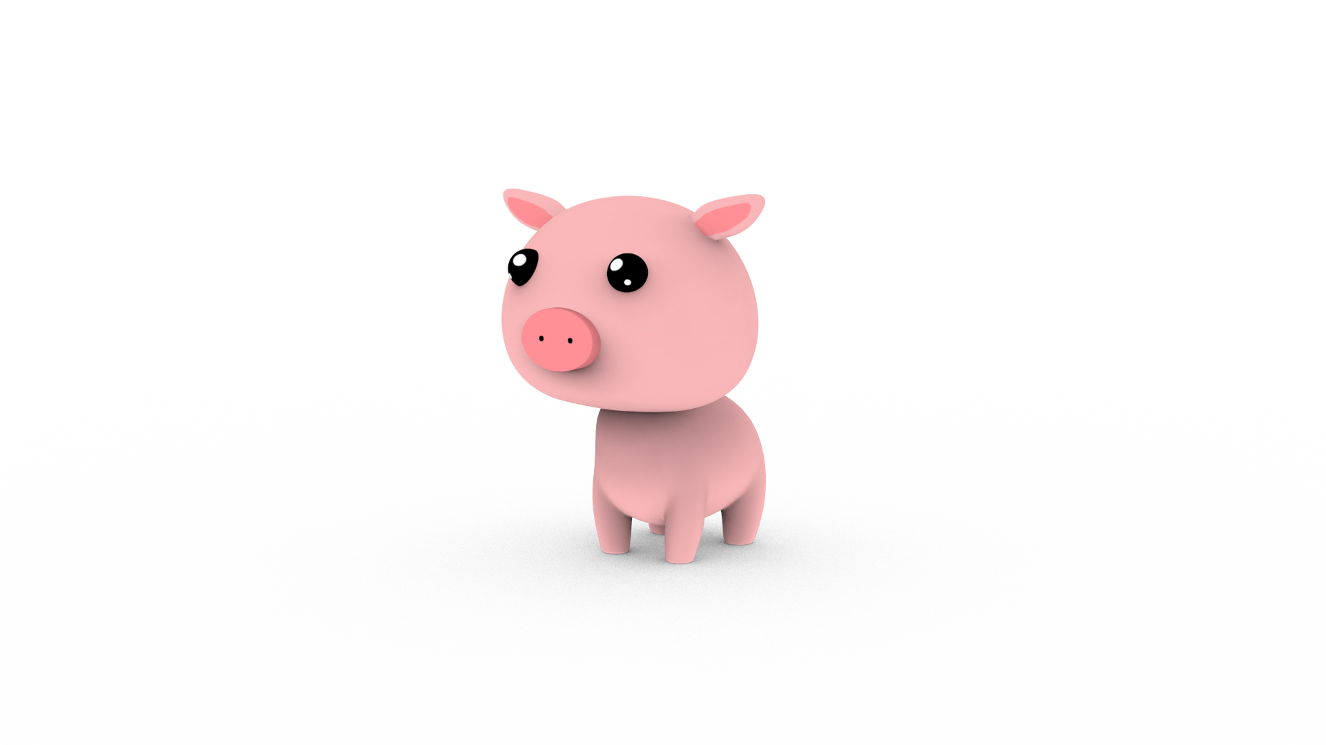 Set 5 Animal Farm Cartoon 3D Model - TurboSquid 2102951