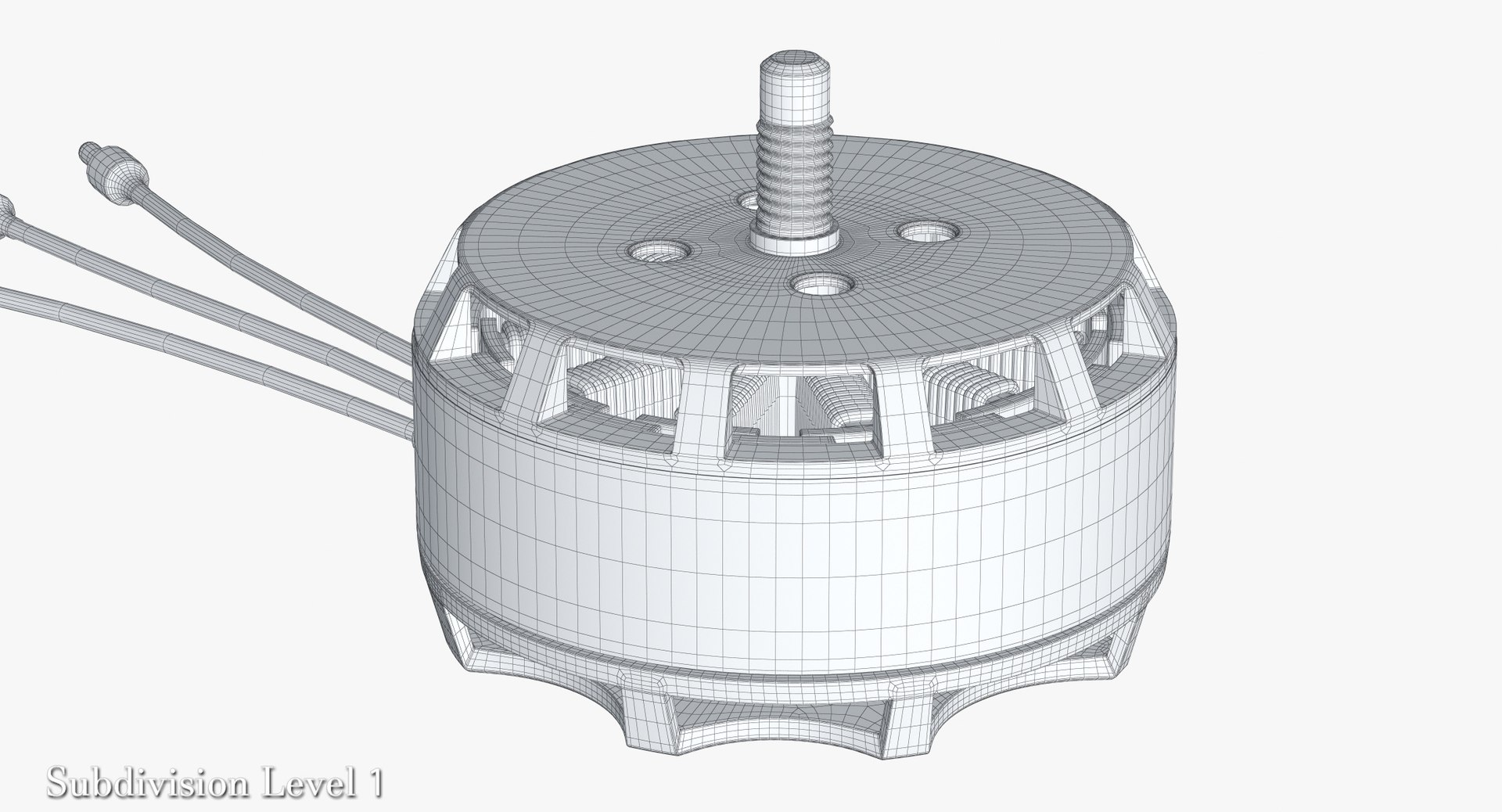 Drone Dc Motor Dji 3d Model