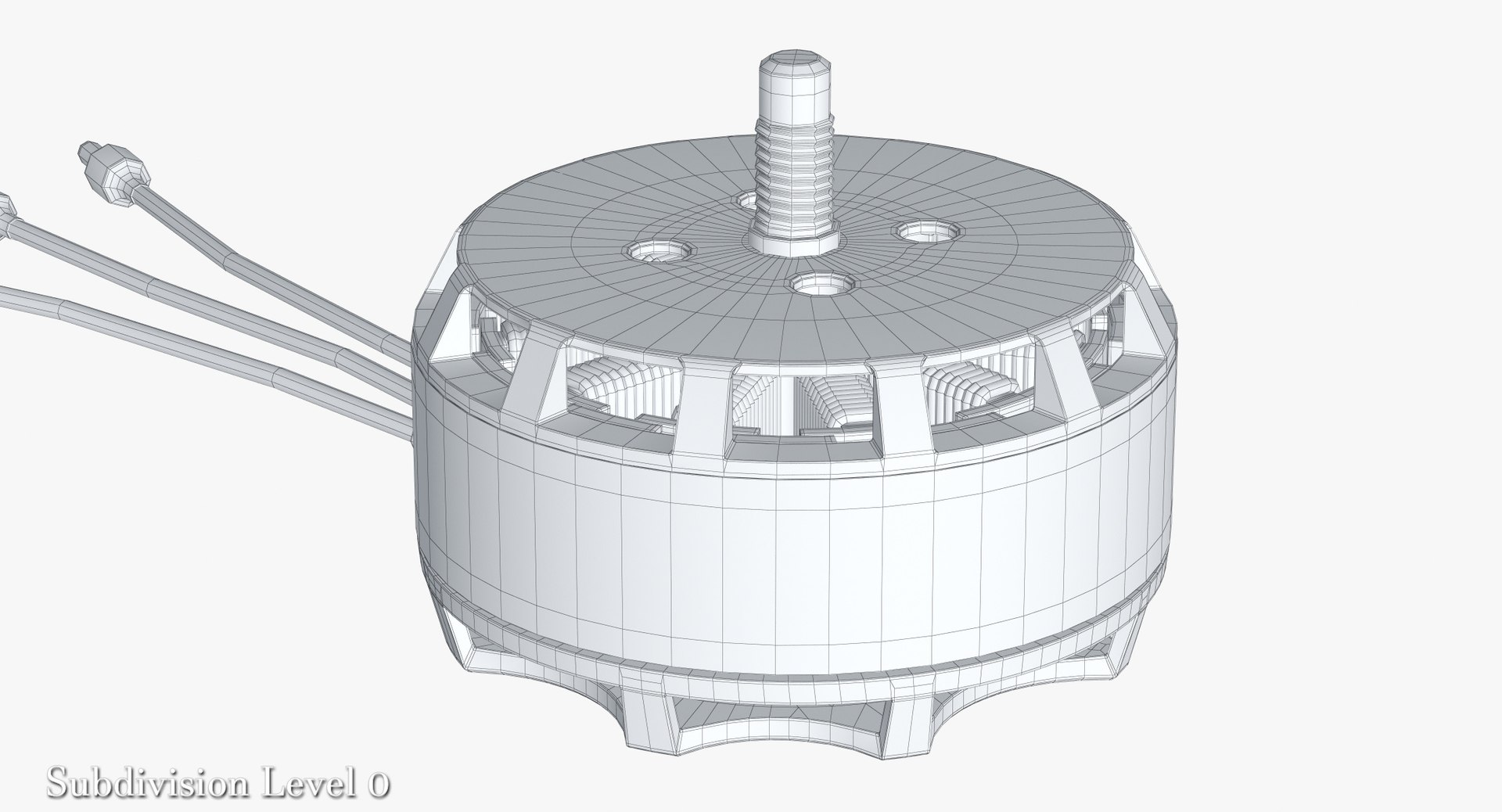 Drone Dc Motor Dji 3d Model