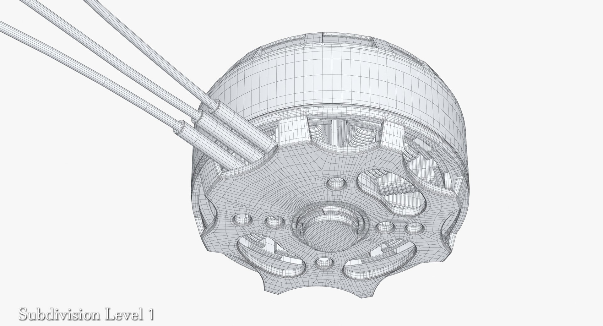 Drone Dc Motor Dji 3d Model
