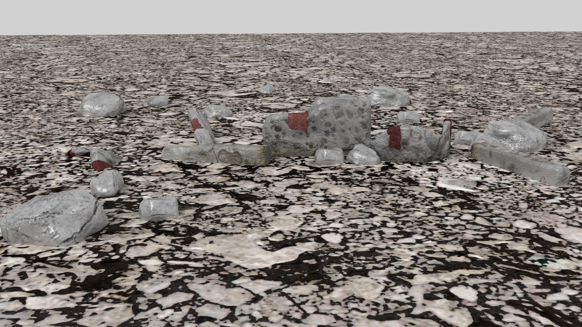 Ruin S Pack 3d Model