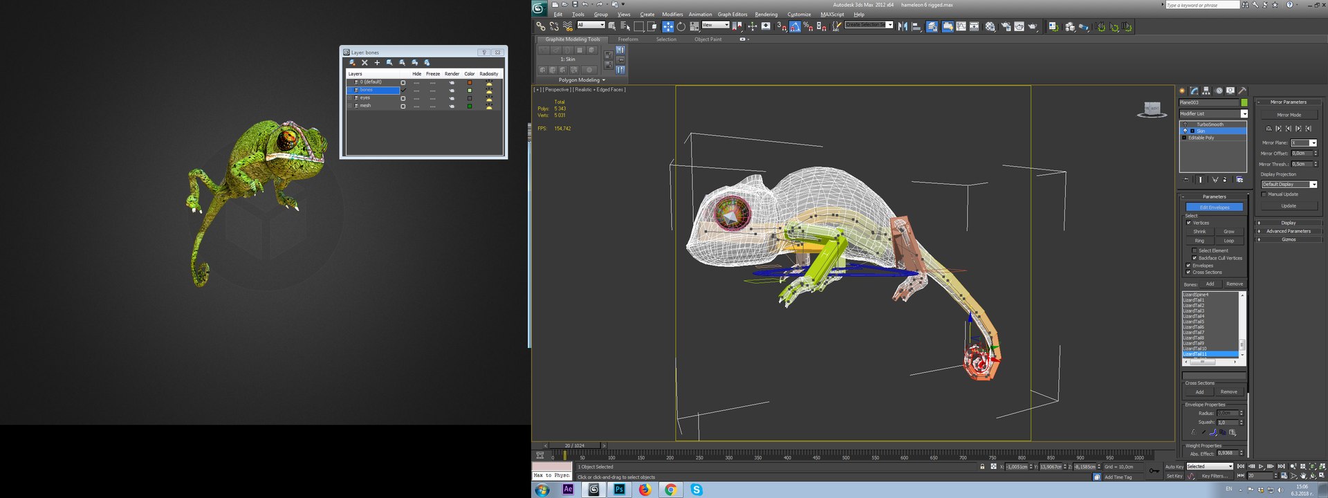 3D low-poly rigged model - TurboSquid 1261740