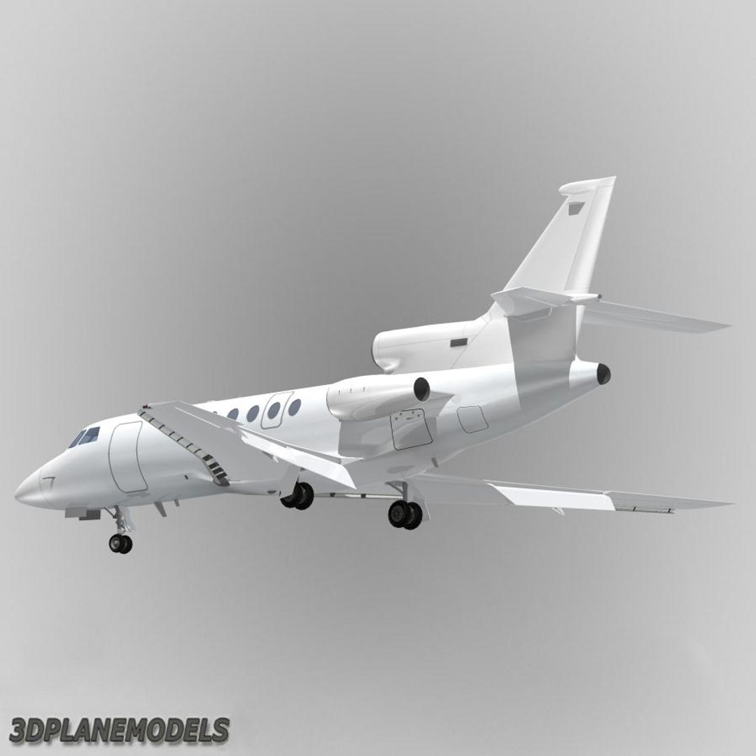 dassault falcon 50 generic 3d 3ds