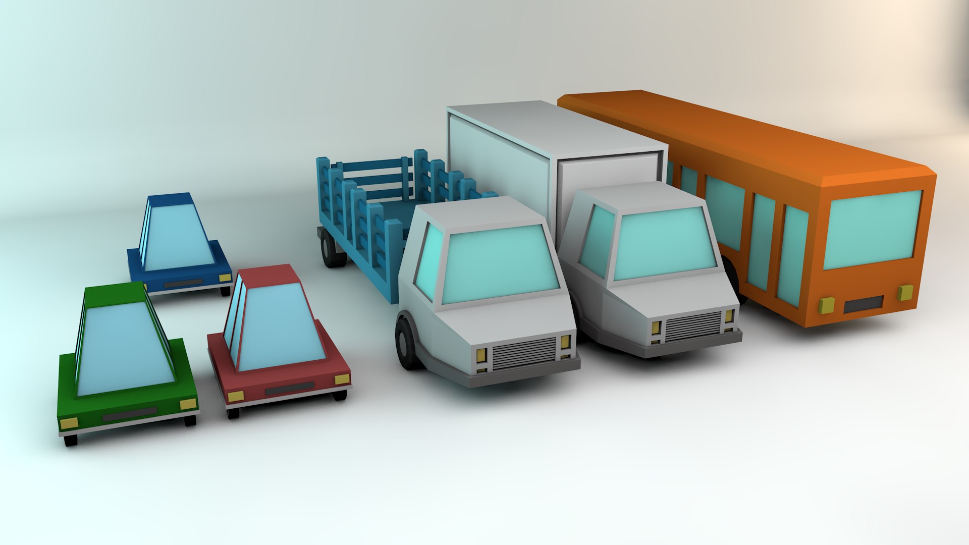 Vehicle Pack 3d C4d