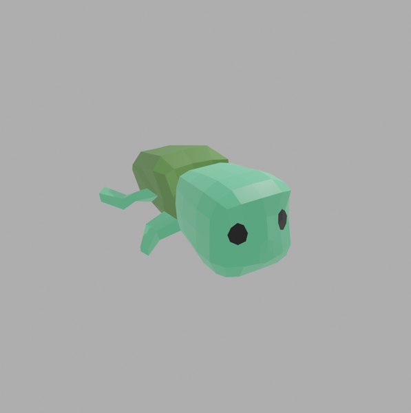 modelo 3d Tortuga Low Poly aparejada - TurboSquid 1503530