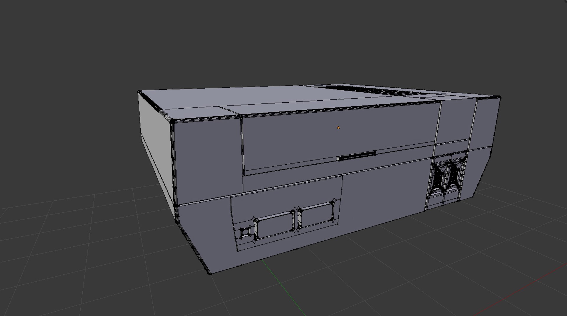 Nintendo Entertainment Nes Controller 3d Model