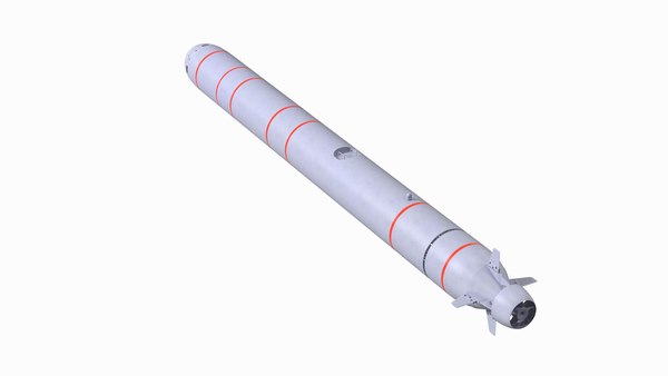 modelo 3d Torpedos nucleares rusos Poseidón Kanyon aparejados ...