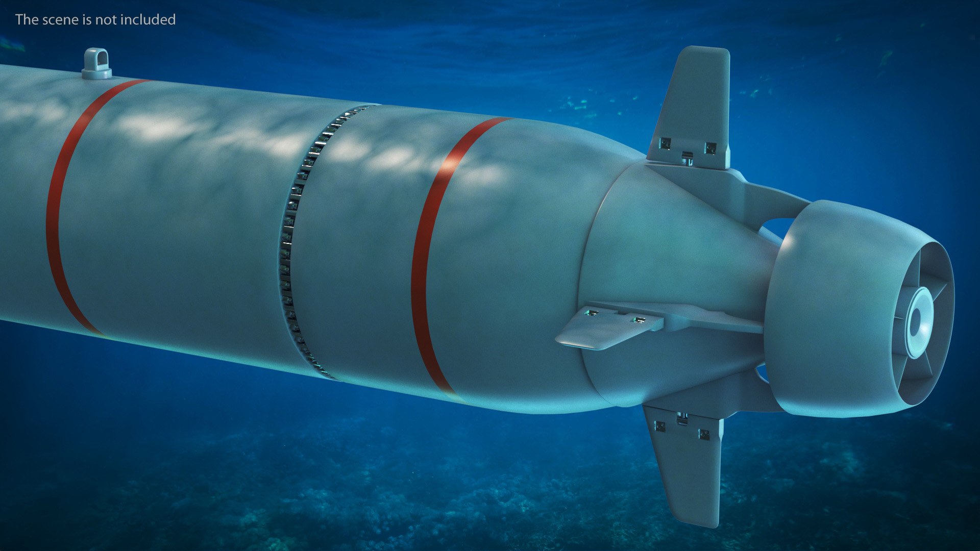 Russian Nuclear Torpedoes Poseidon Kanyon Rigged 3D Model - TurboSquid ...