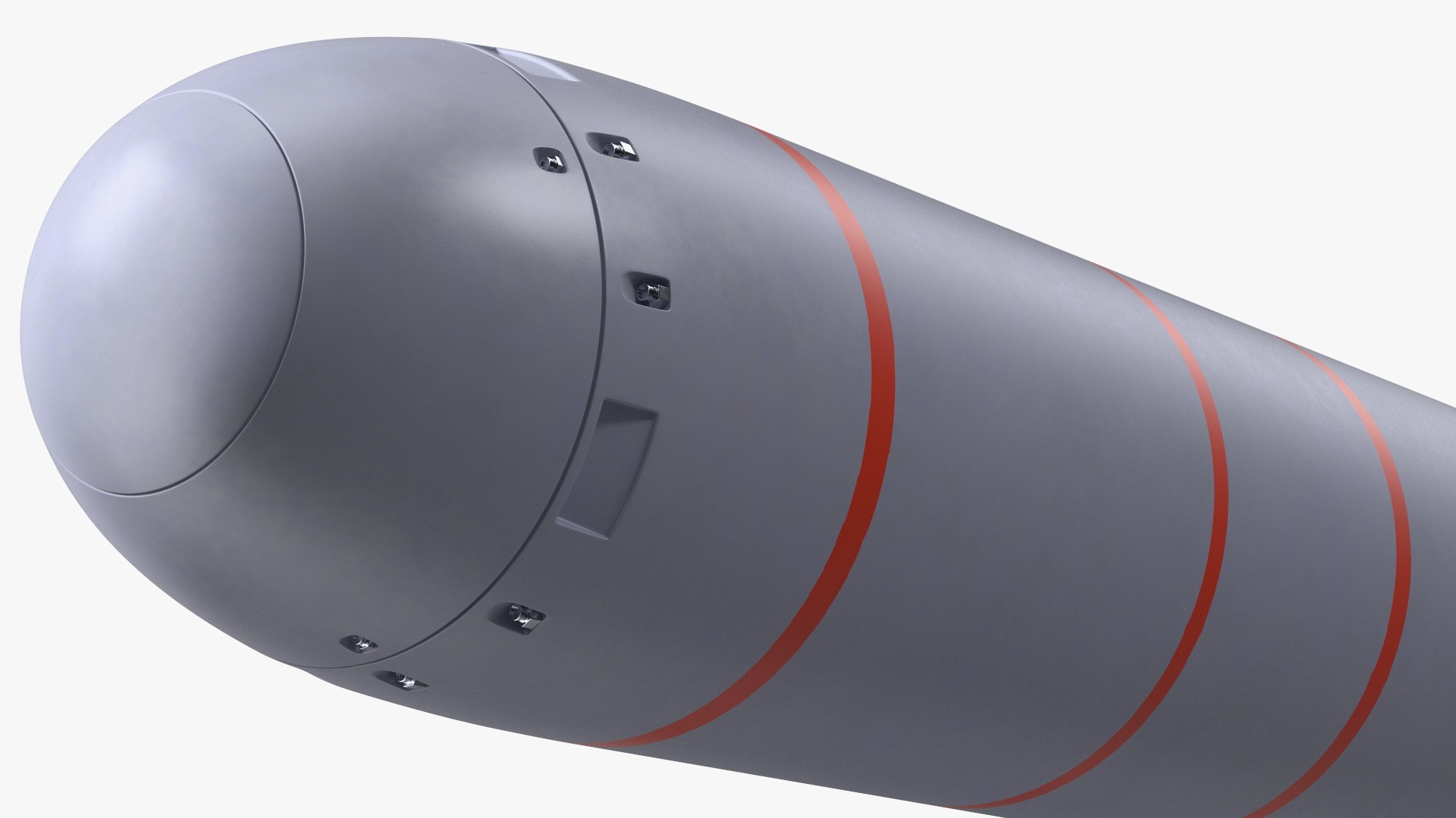Russian Nuclear Torpedoes Poseidon Kanyon Rigged 3D Model - TurboSquid ...