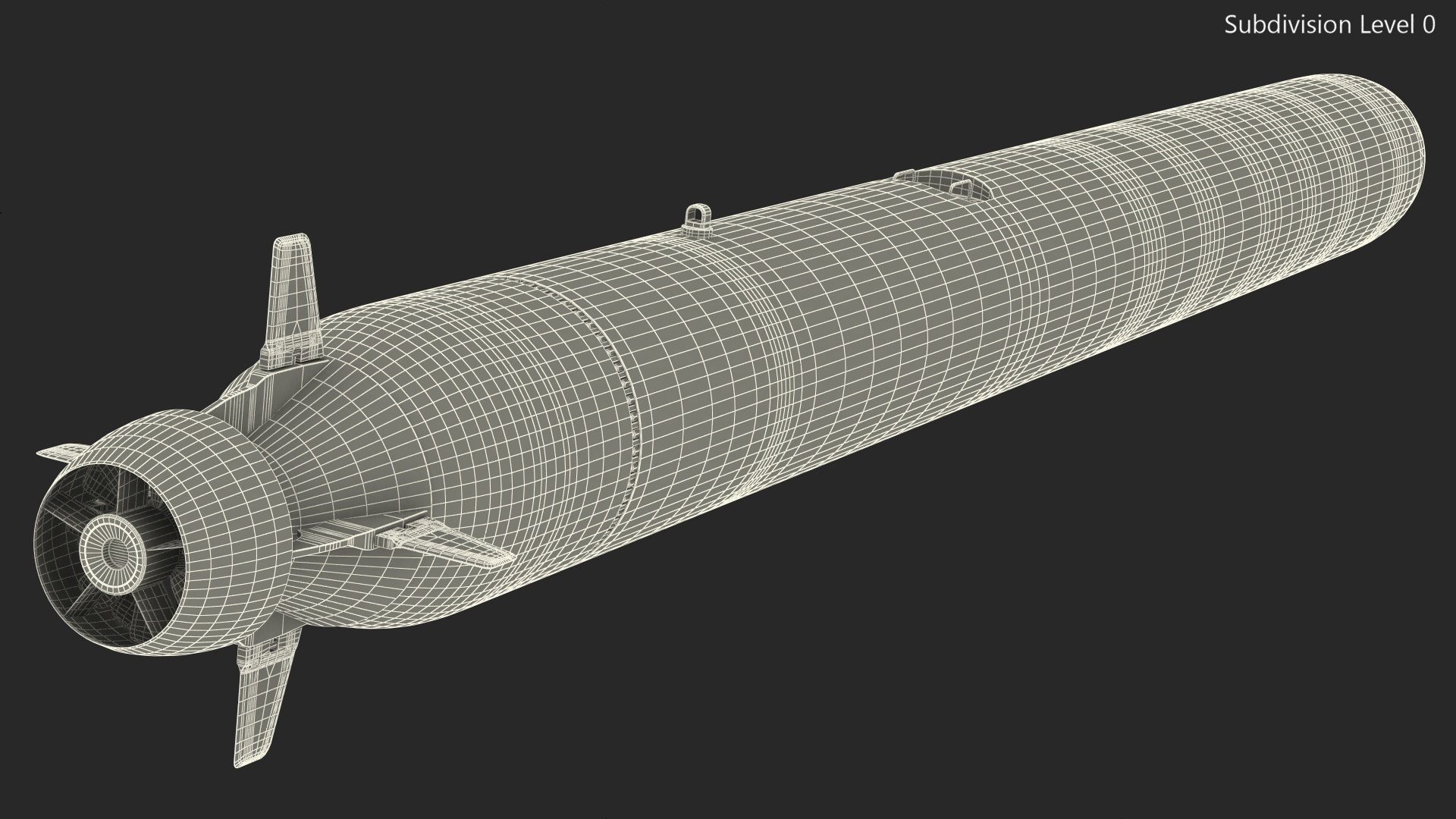 Russian Nuclear Torpedoes Poseidon Kanyon Rigged 3D Model - TurboSquid ...