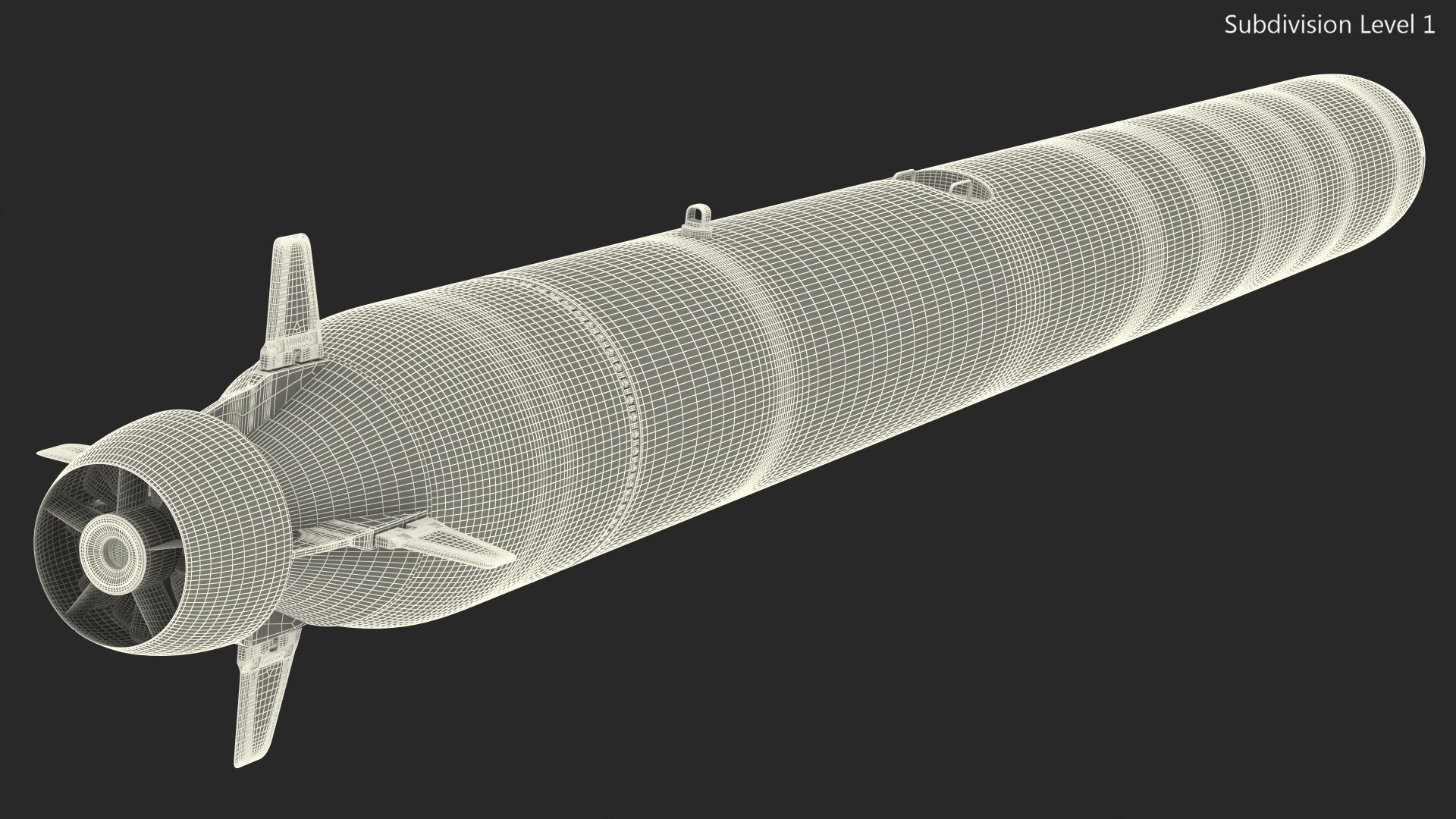 Russian Nuclear Torpedoes Poseidon Kanyon Rigged 3D Model - TurboSquid ...