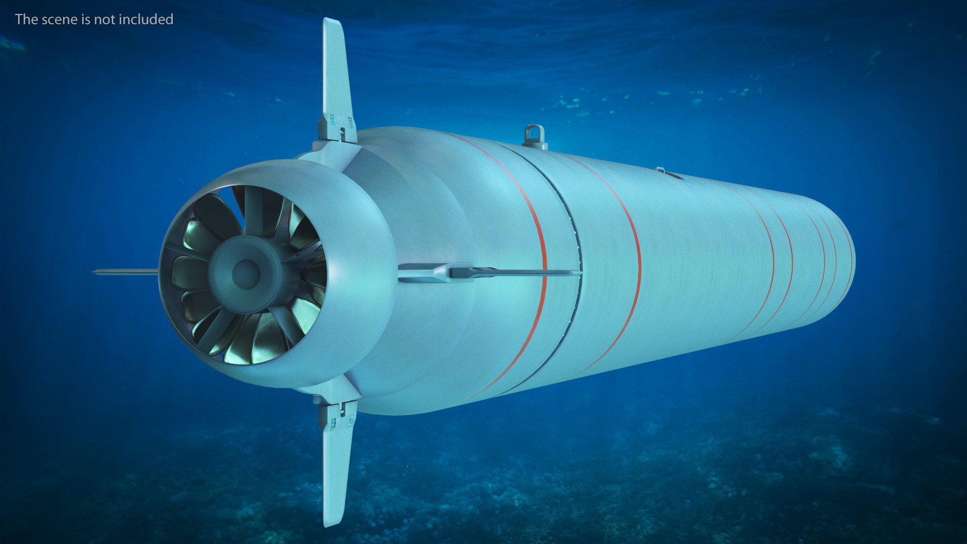 Russian Nuclear Torpedoes Poseidon Kanyon Rigged 3D Model - TurboSquid ...