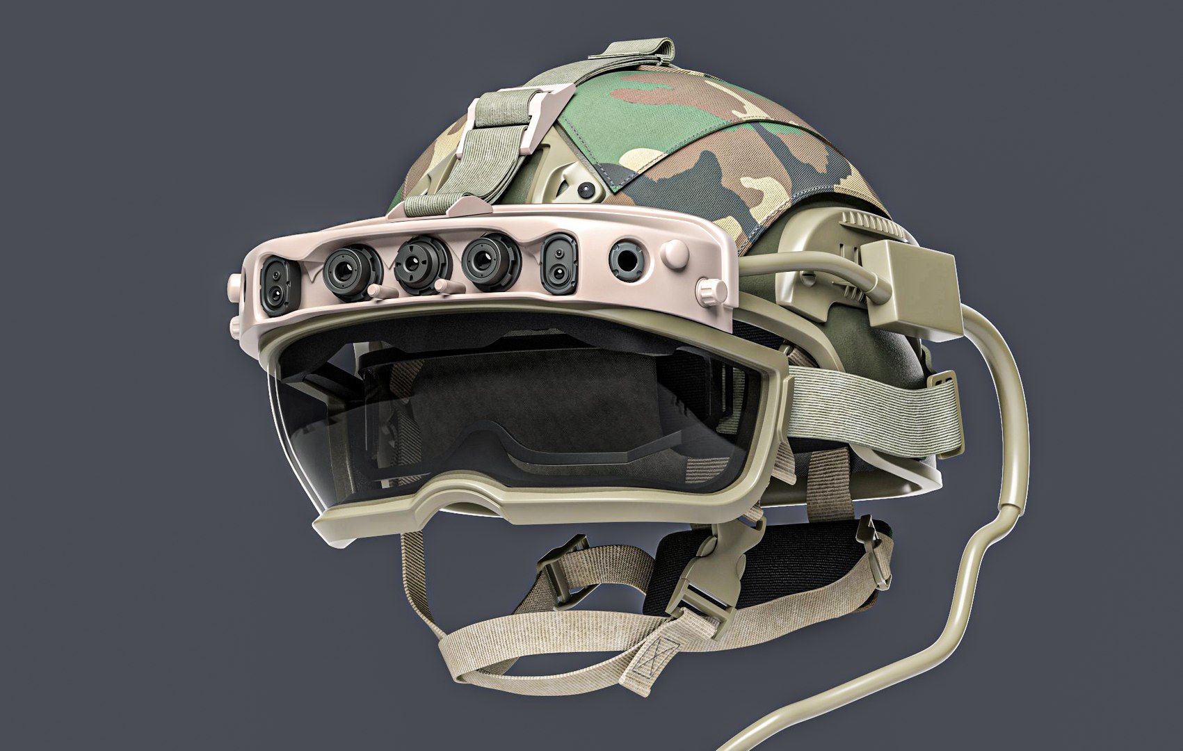 3D IVAS Helmet - TurboSquid 1770367