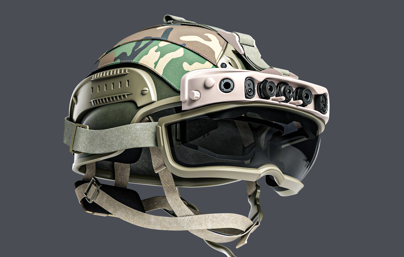 3D IVAS Helmet - TurboSquid 1770367