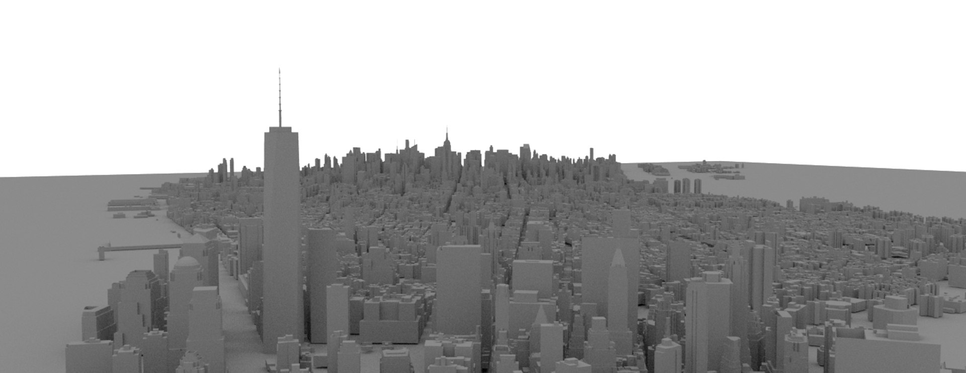 New York Manhattan 3D - TurboSquid 1255033