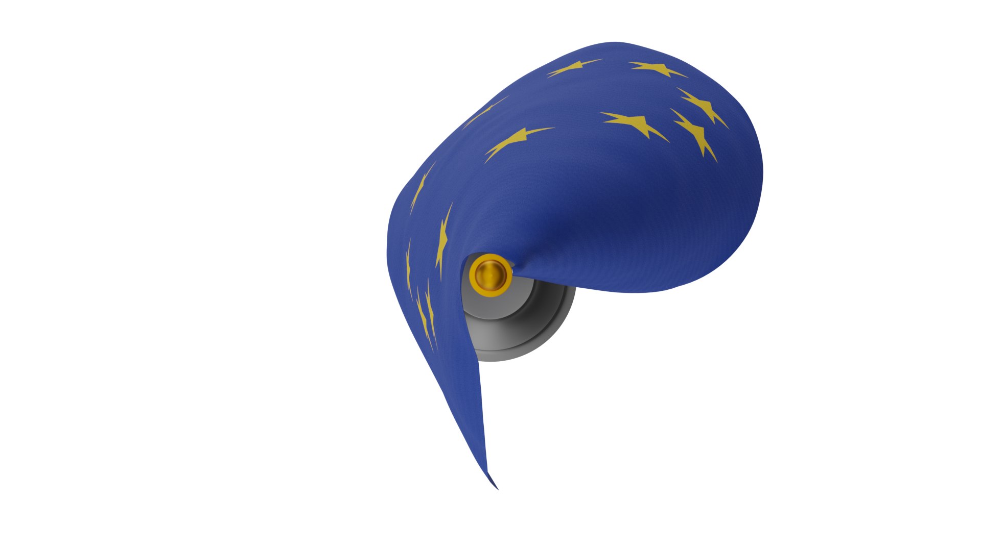 3D Table Flag European Union V2 Model - TurboSquid 2227238