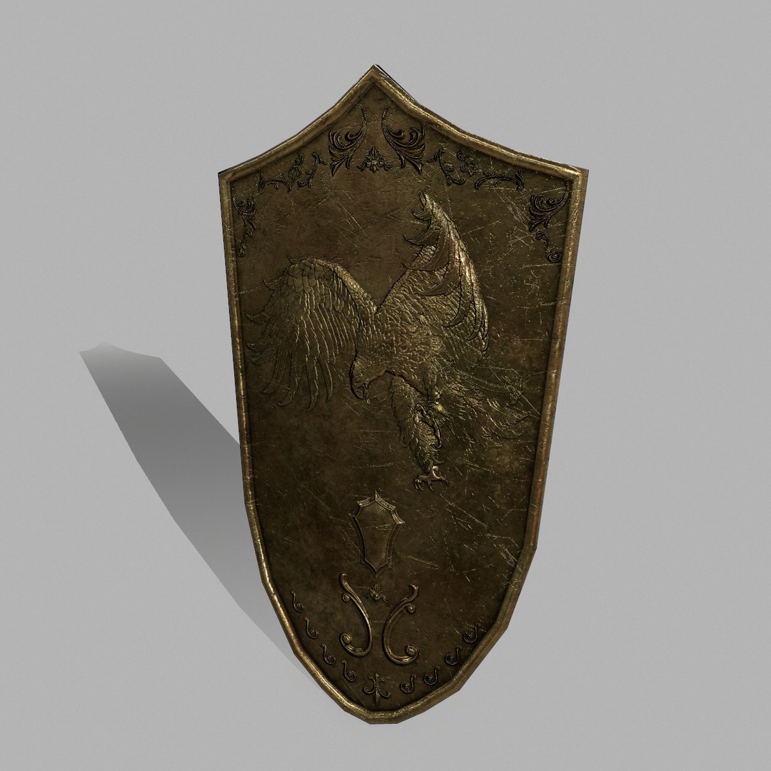 3D Model Shield - TurboSquid 1351851