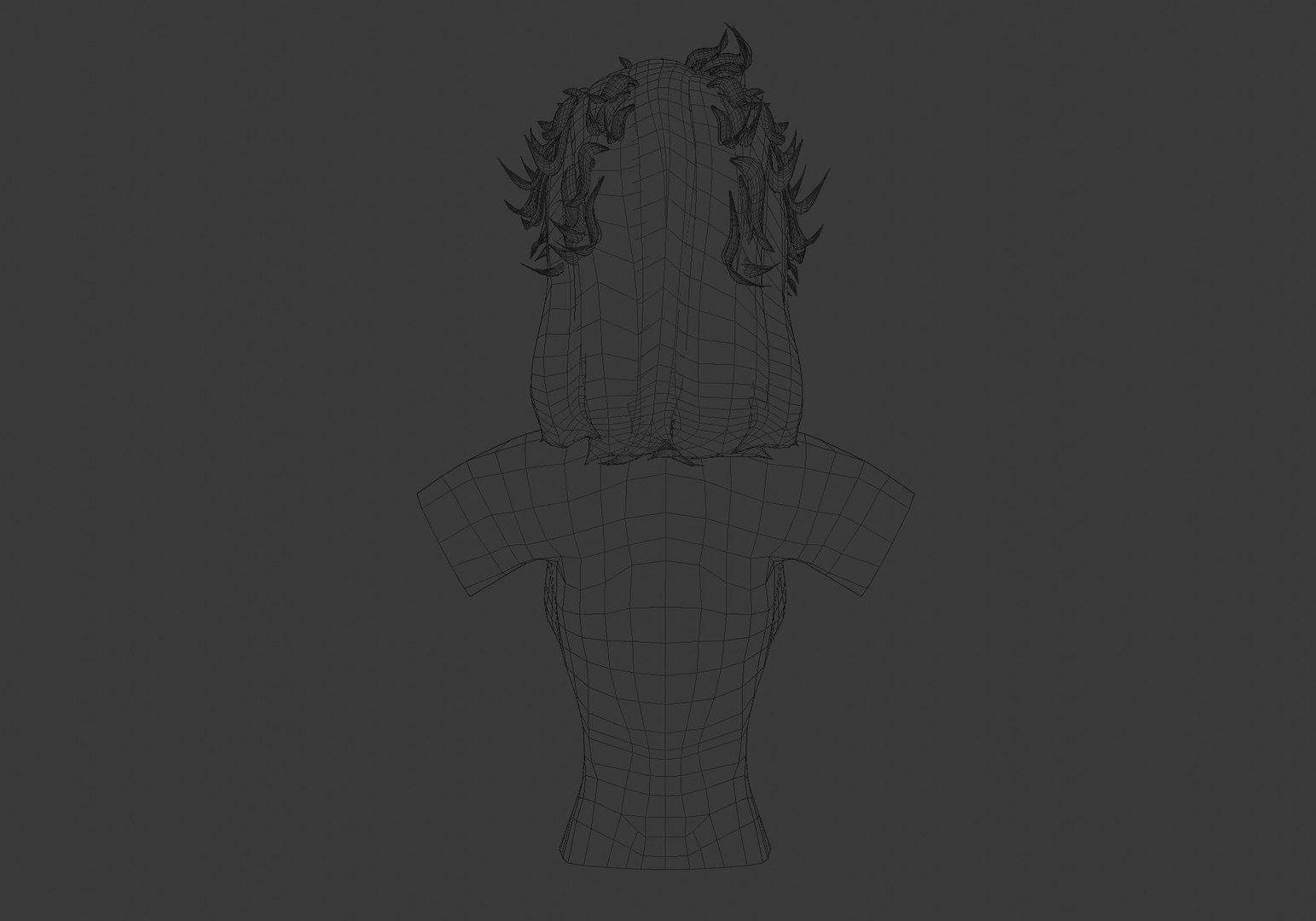 Chaotic Female Hairstyle 3D - TurboSquid 1932549