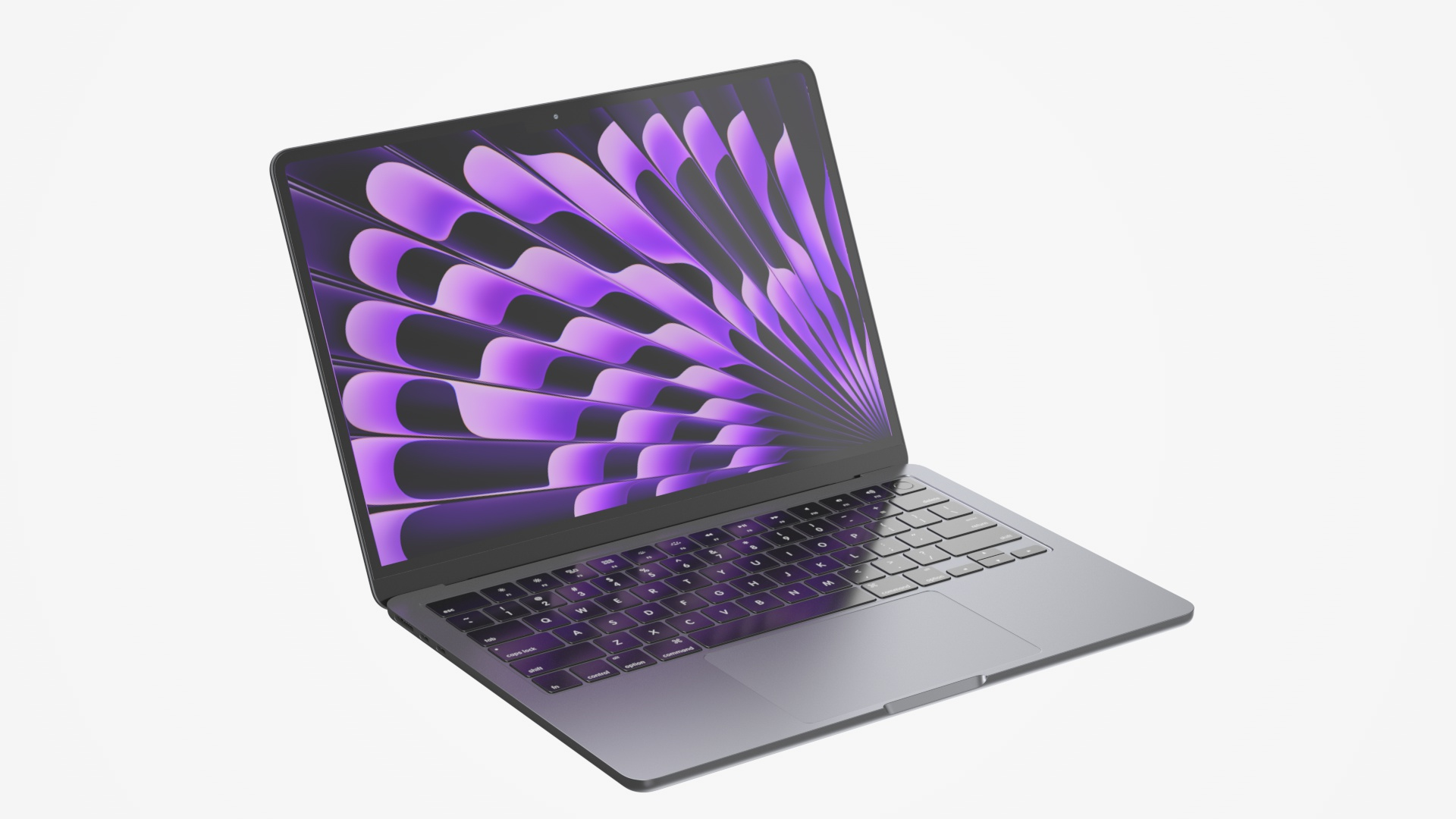 Apple MacBook Air M3 Space Gray Model - TurboSquid 2200240