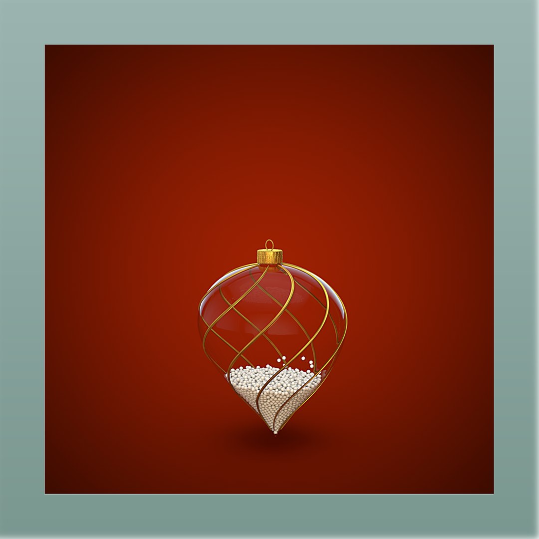c4d light snow