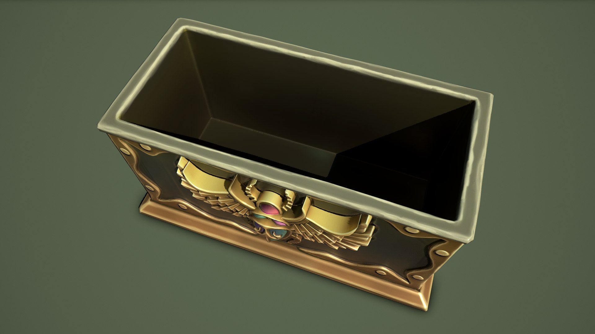 Desert Chest Sarcophagus 3D Model - TurboSquid 1582809