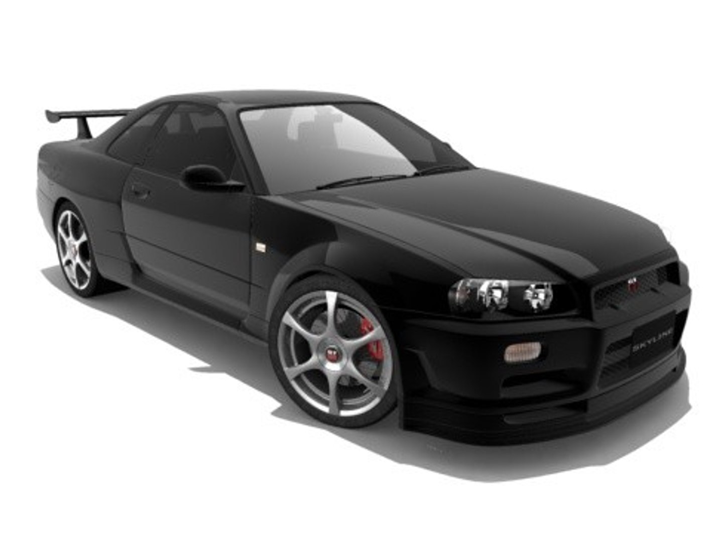 3d Nissan Skyline Gt-r Model