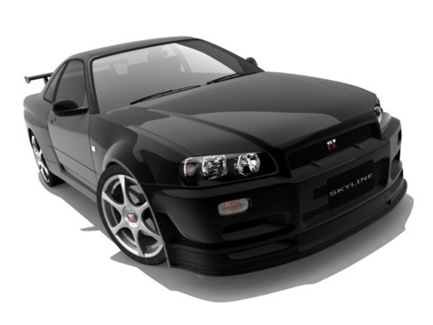 3d Nissan Skyline Gt-r Model