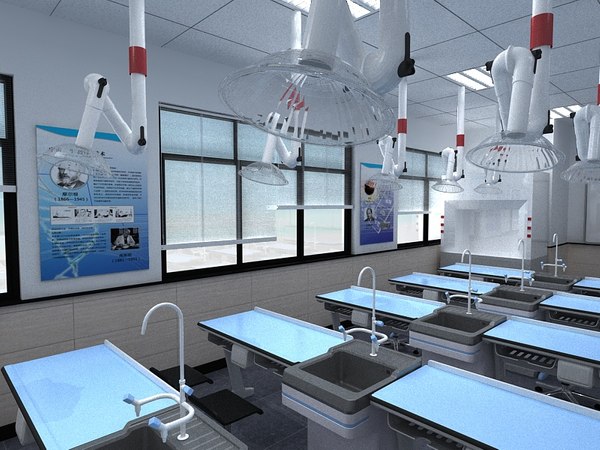 Laboratory lab model - TurboSquid 1673686