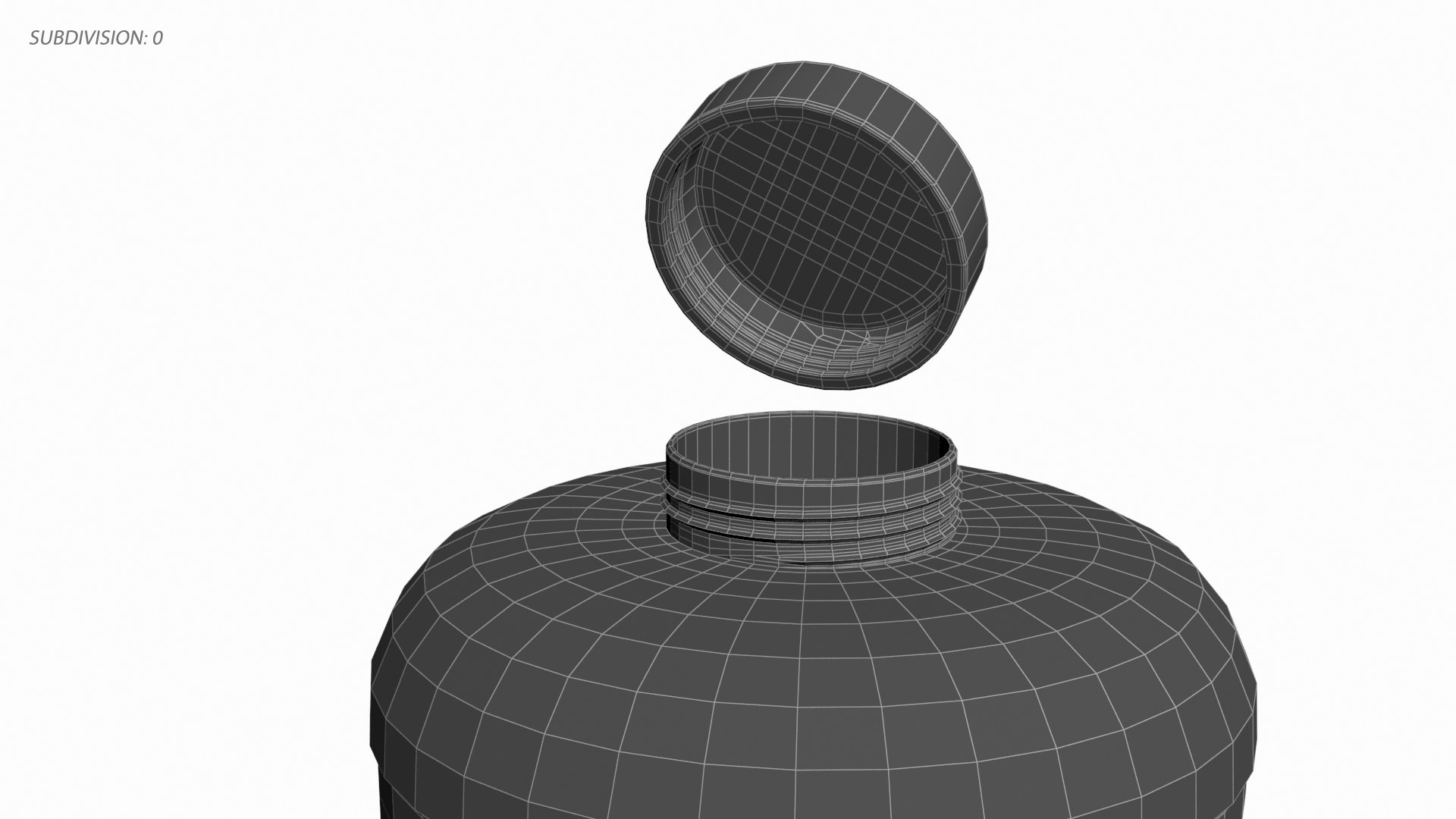 Liquid Bottle 3D Model - TurboSquid 2268520