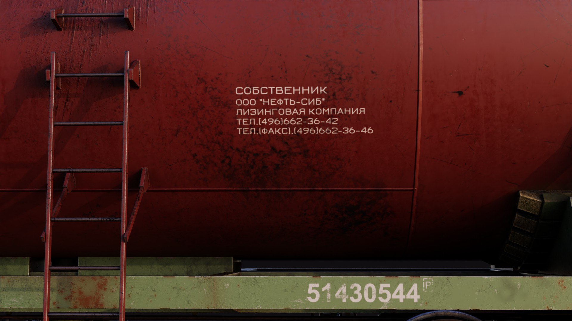 3D Old Russian Tank Wagon Low-poly 3D model - TurboSquid 1855757