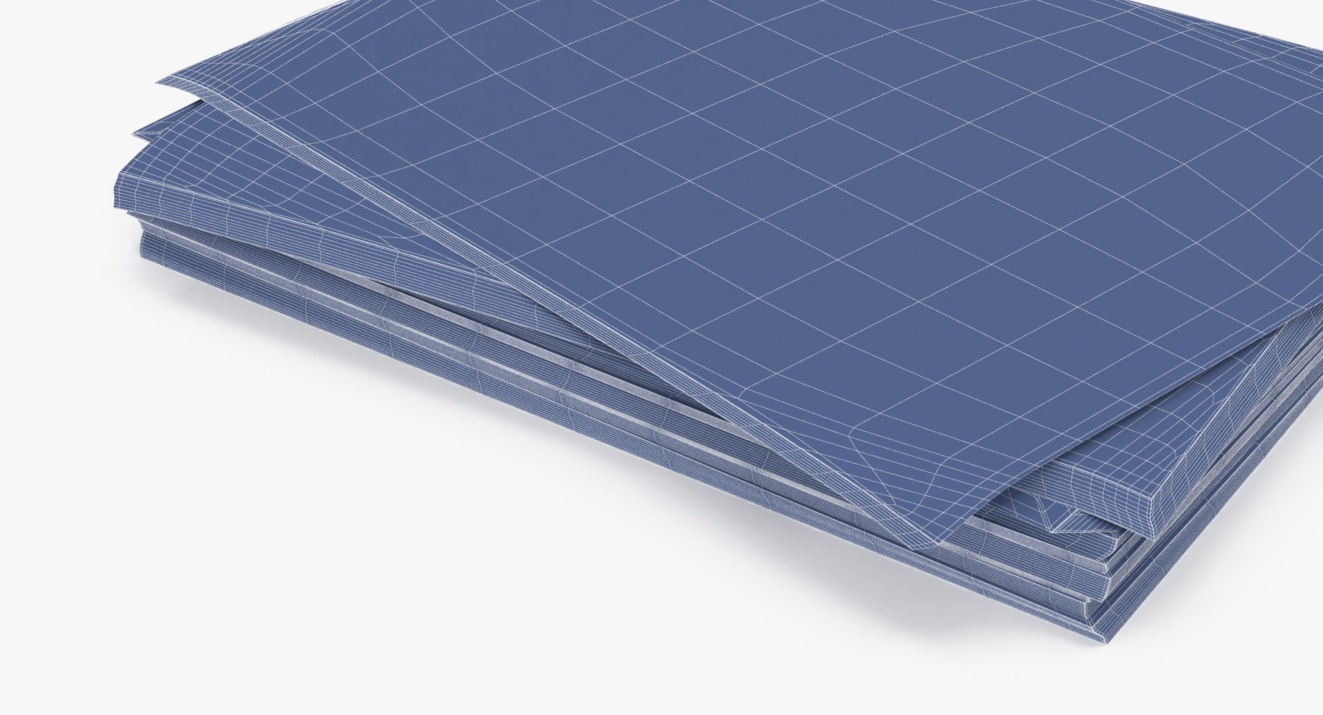 Small stack paper sheets 3D model - TurboSquid 1206500
