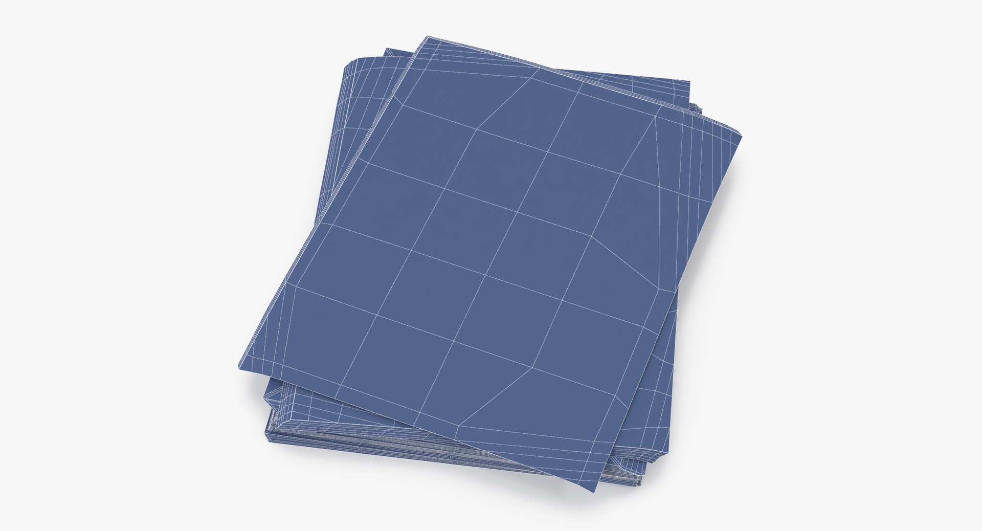 Small Stack Paper Sheets 3D Model - TurboSquid 1206500