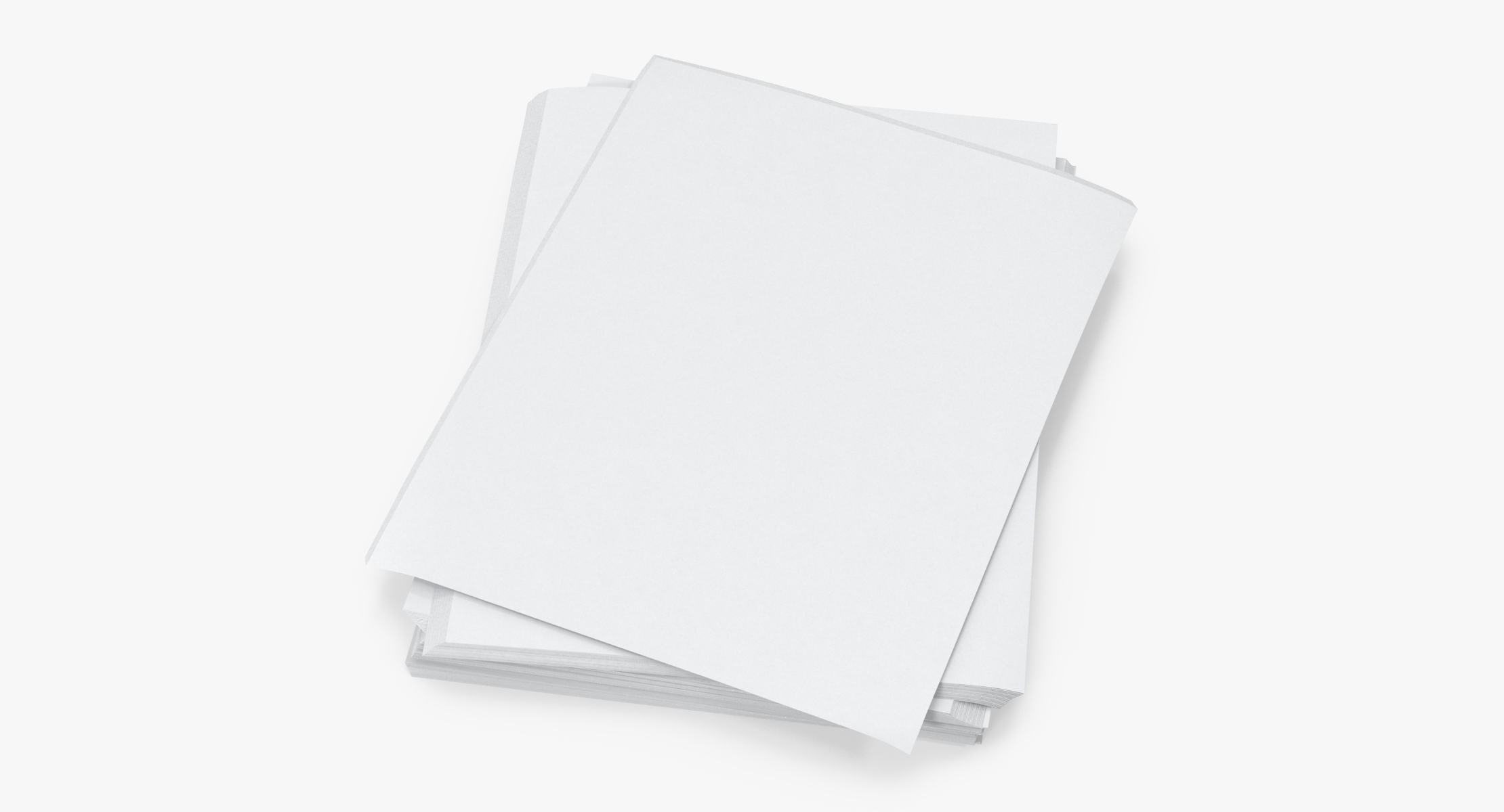 Small stack paper sheets 3D model - TurboSquid 1206500