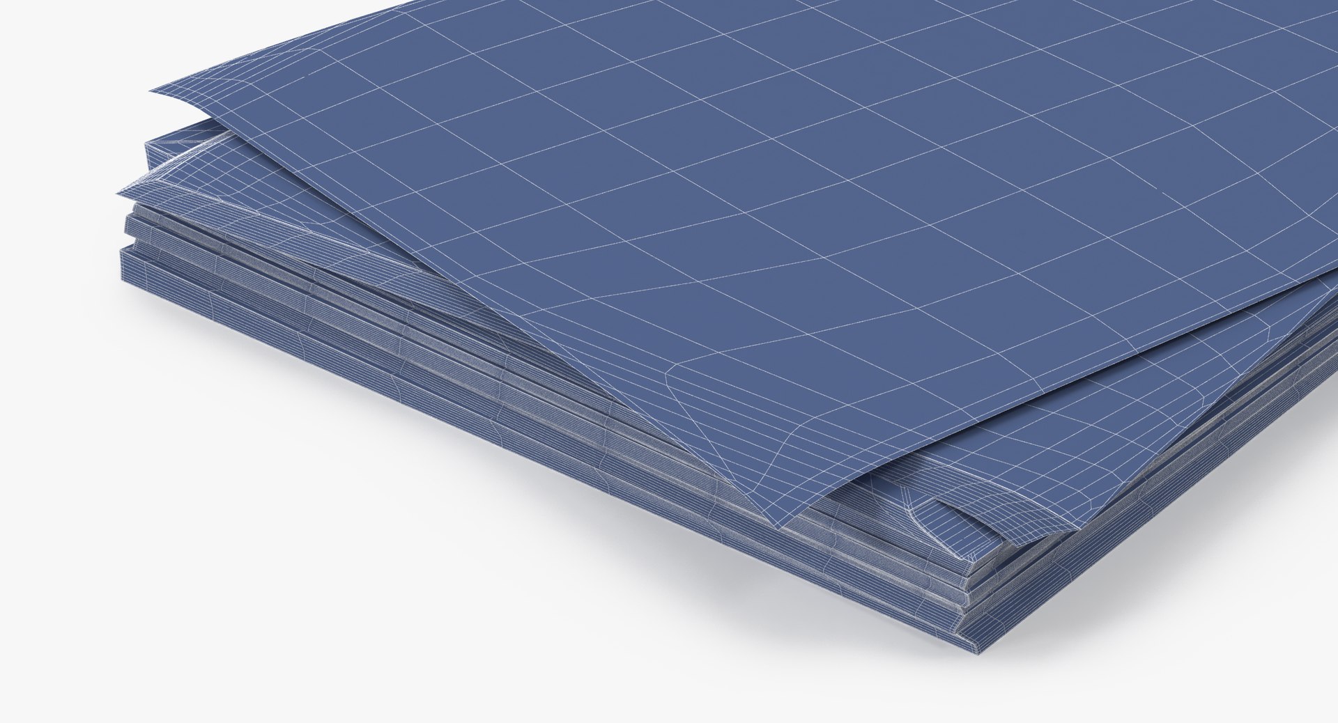 Small stack paper sheets 3D model - TurboSquid 1206500
