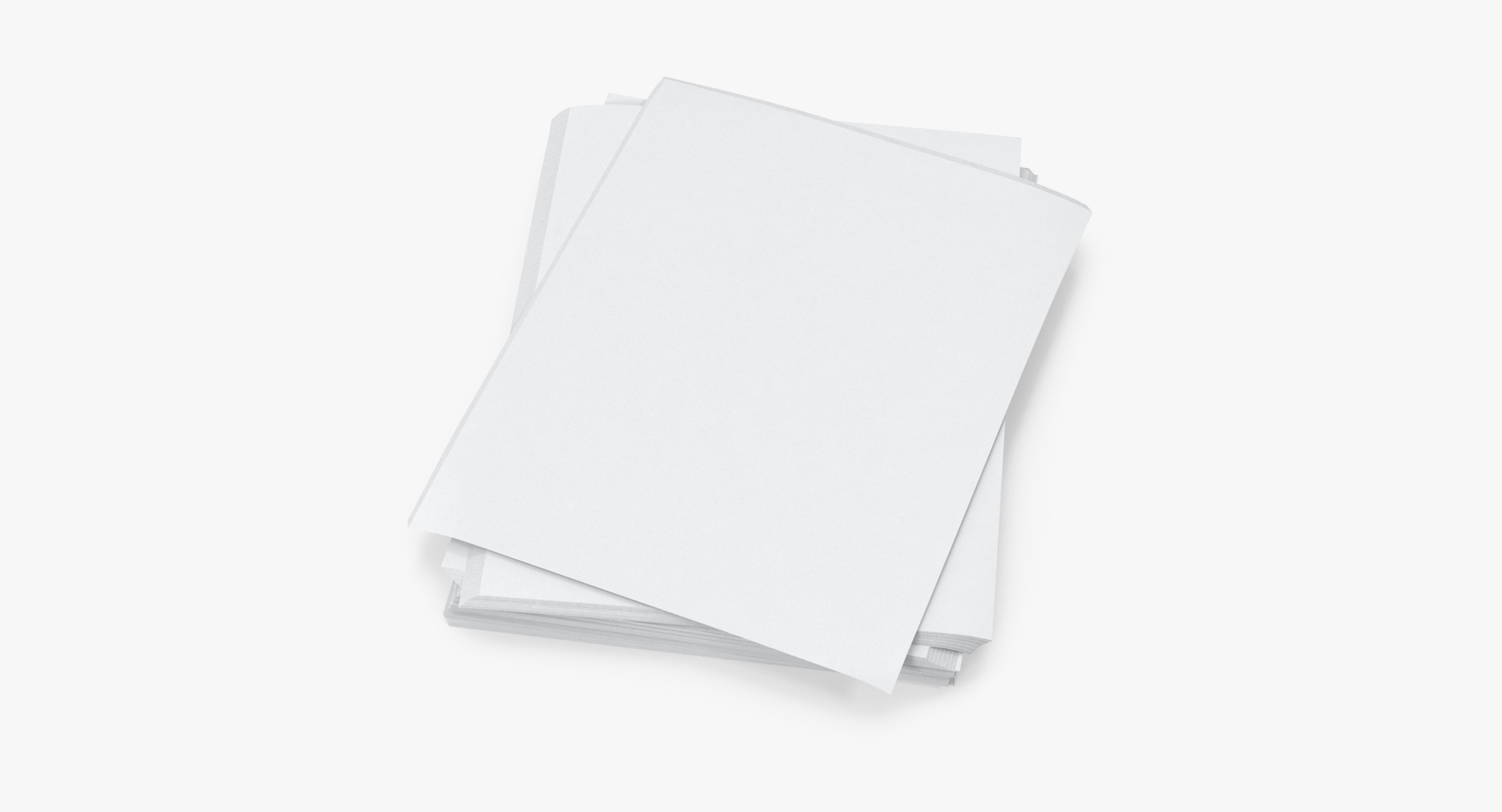 Small Stack Paper Sheets 3D Model - TurboSquid 1206500