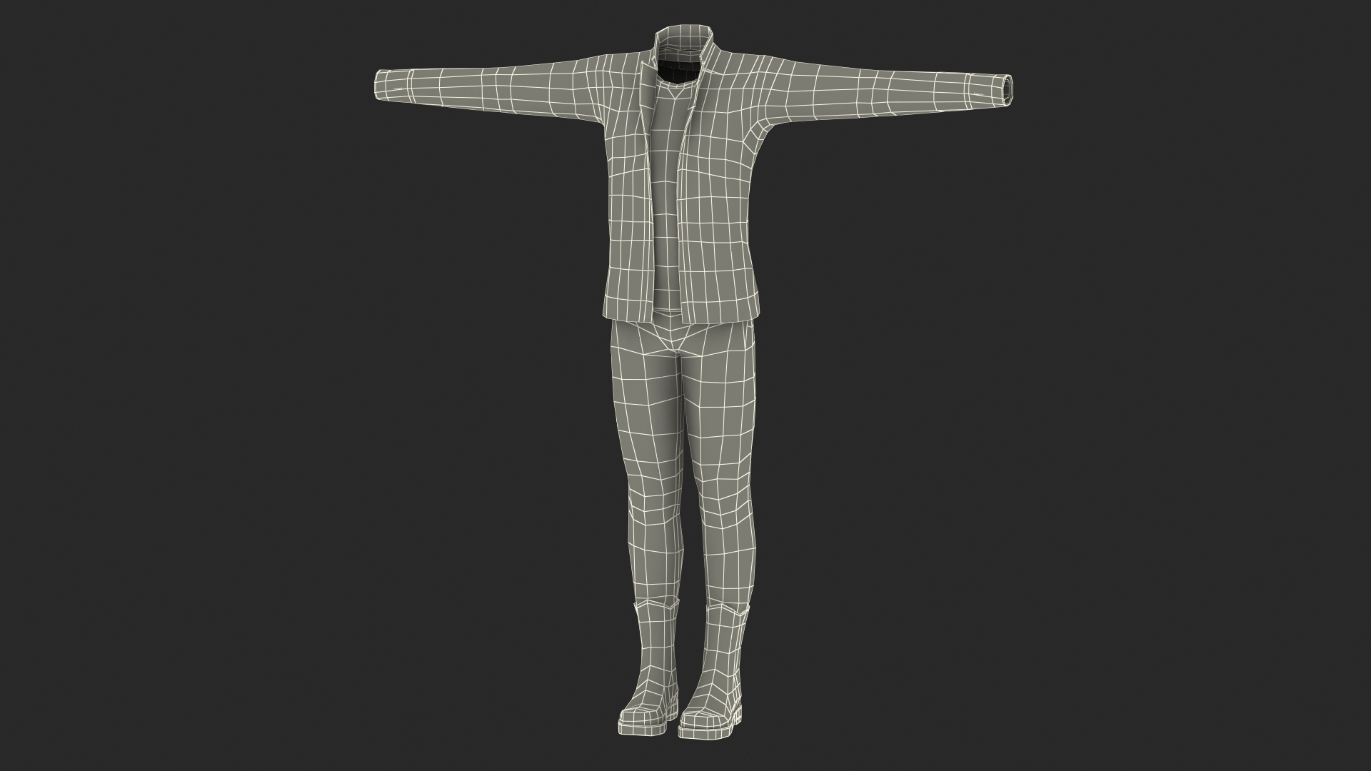 Fashionable Style Outfit Set 3D Model - TurboSquid 1738467