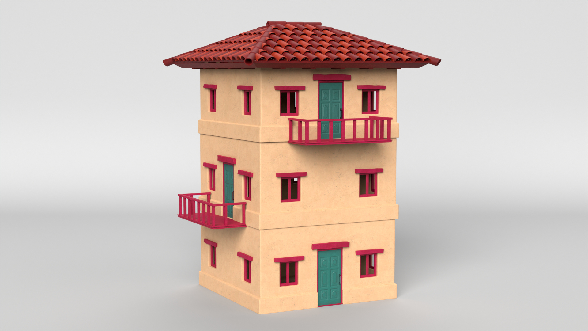 Stylized Building Collection 3D Model - TurboSquid 2019798