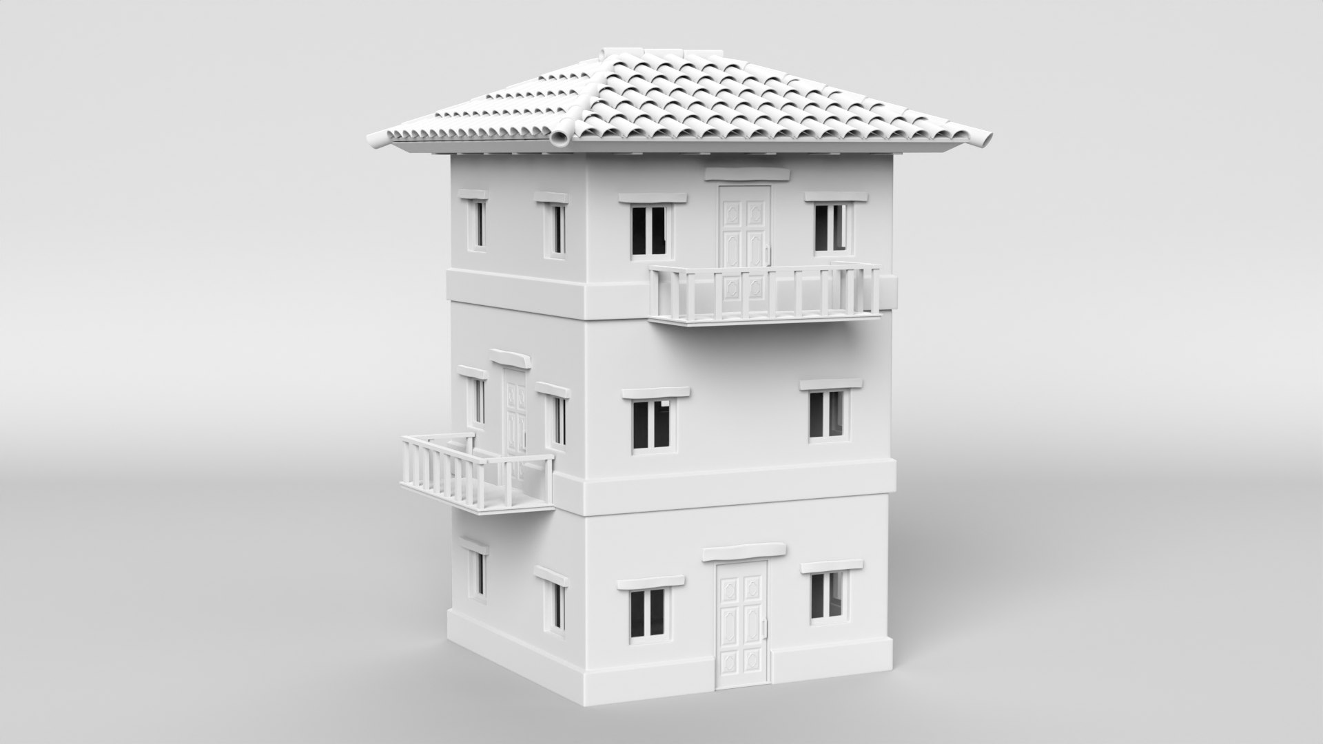 Stylized Building Collection 3D Model - TurboSquid 2019798