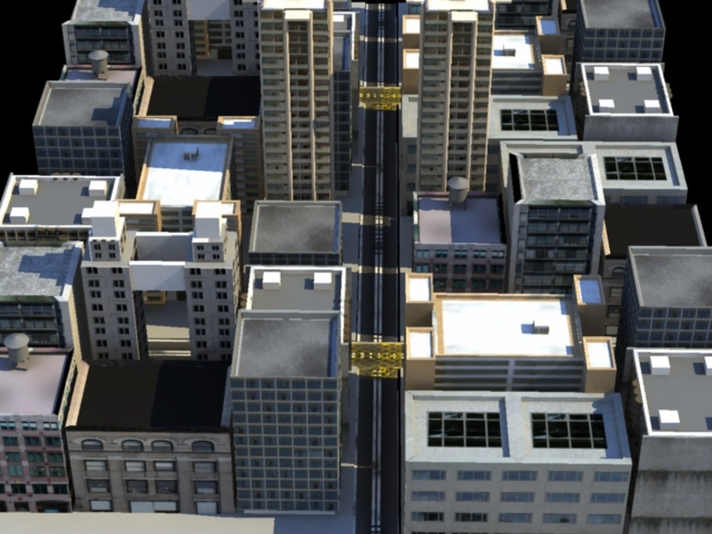 3d Building City