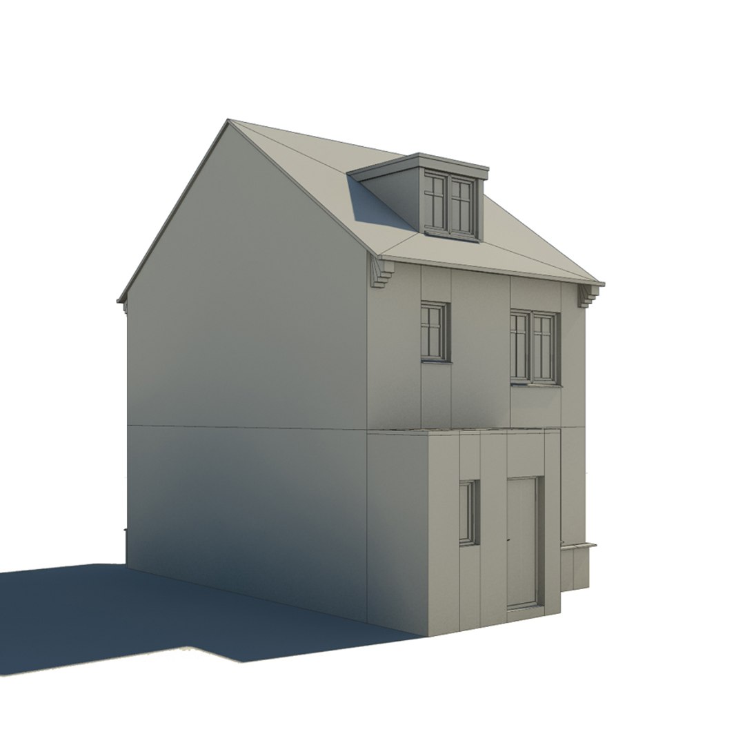house 3d obj