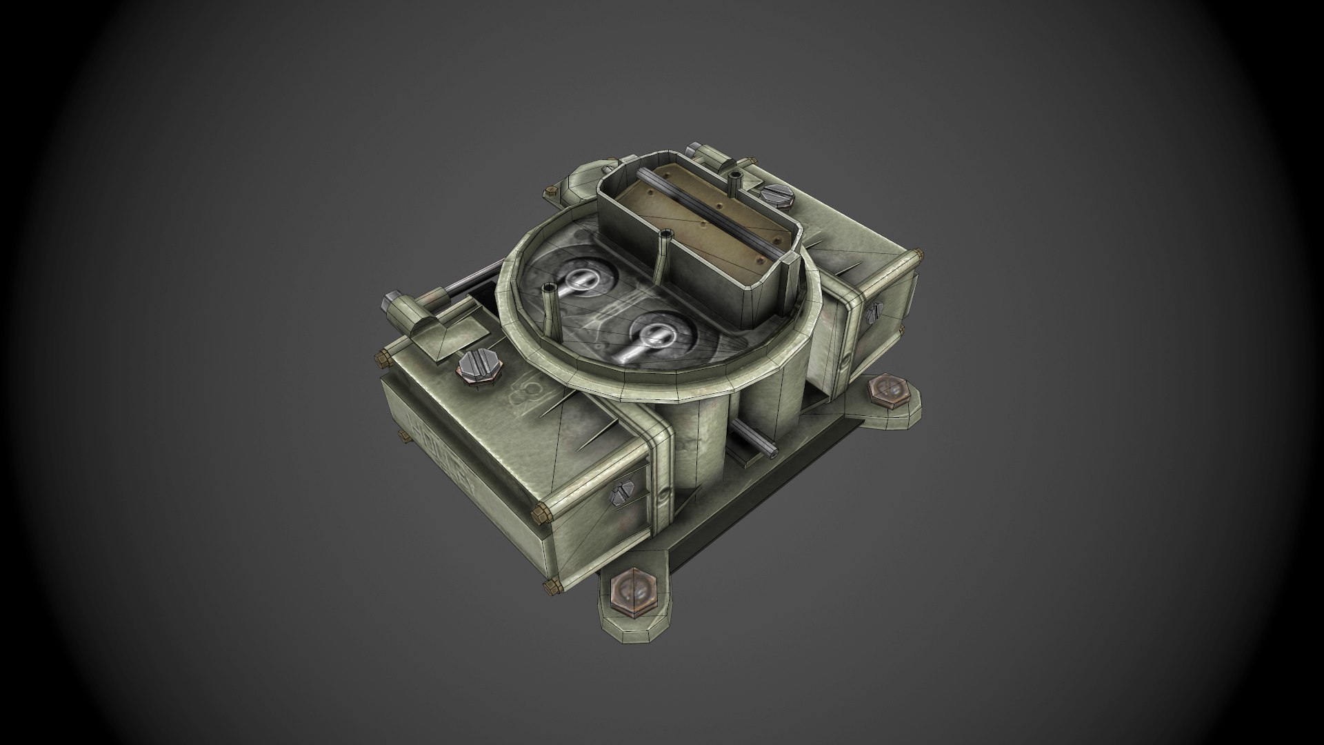 3d Model Holley