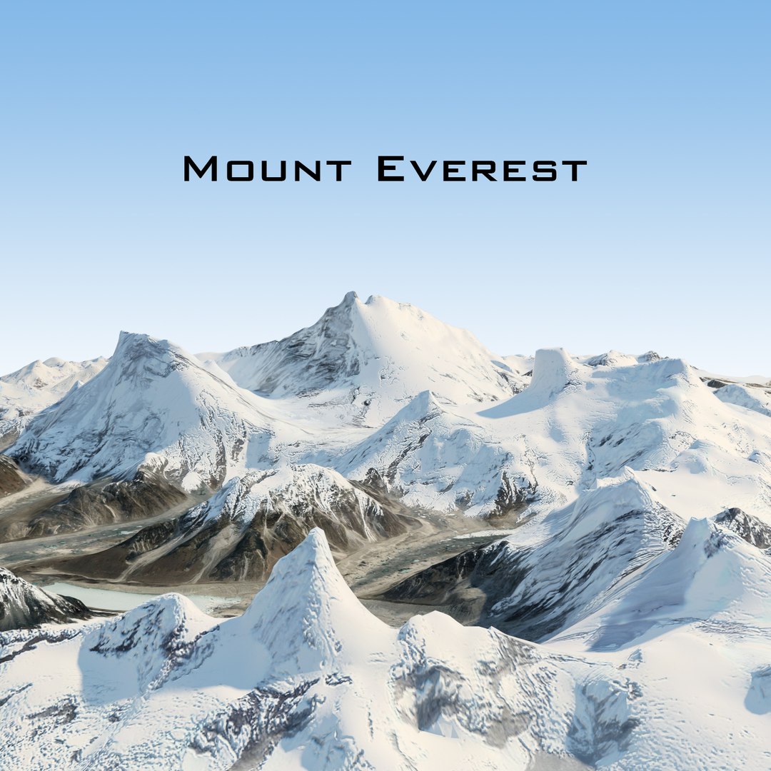 Mount Everest 3d Max