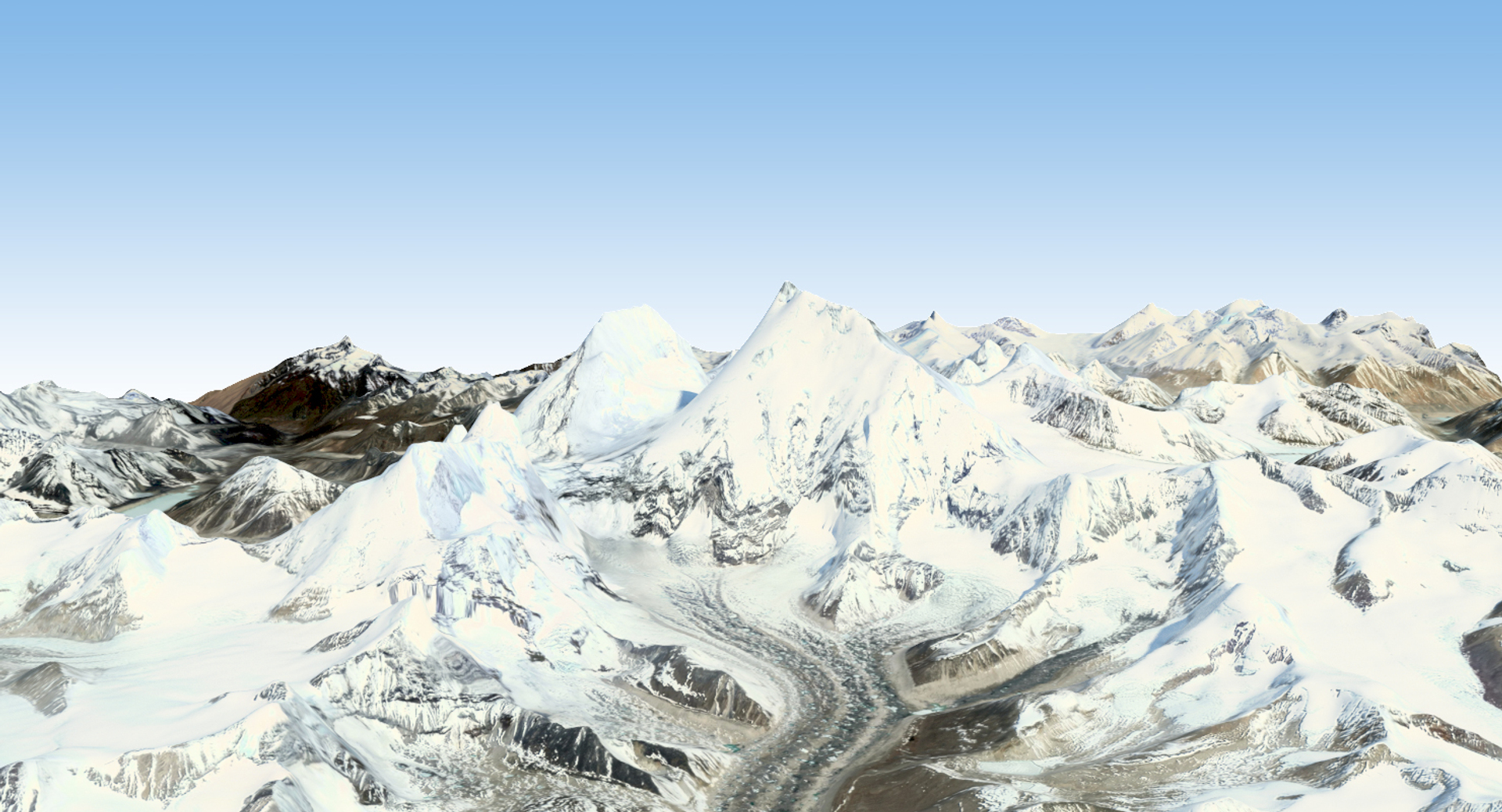 Mount Everest 3d Max