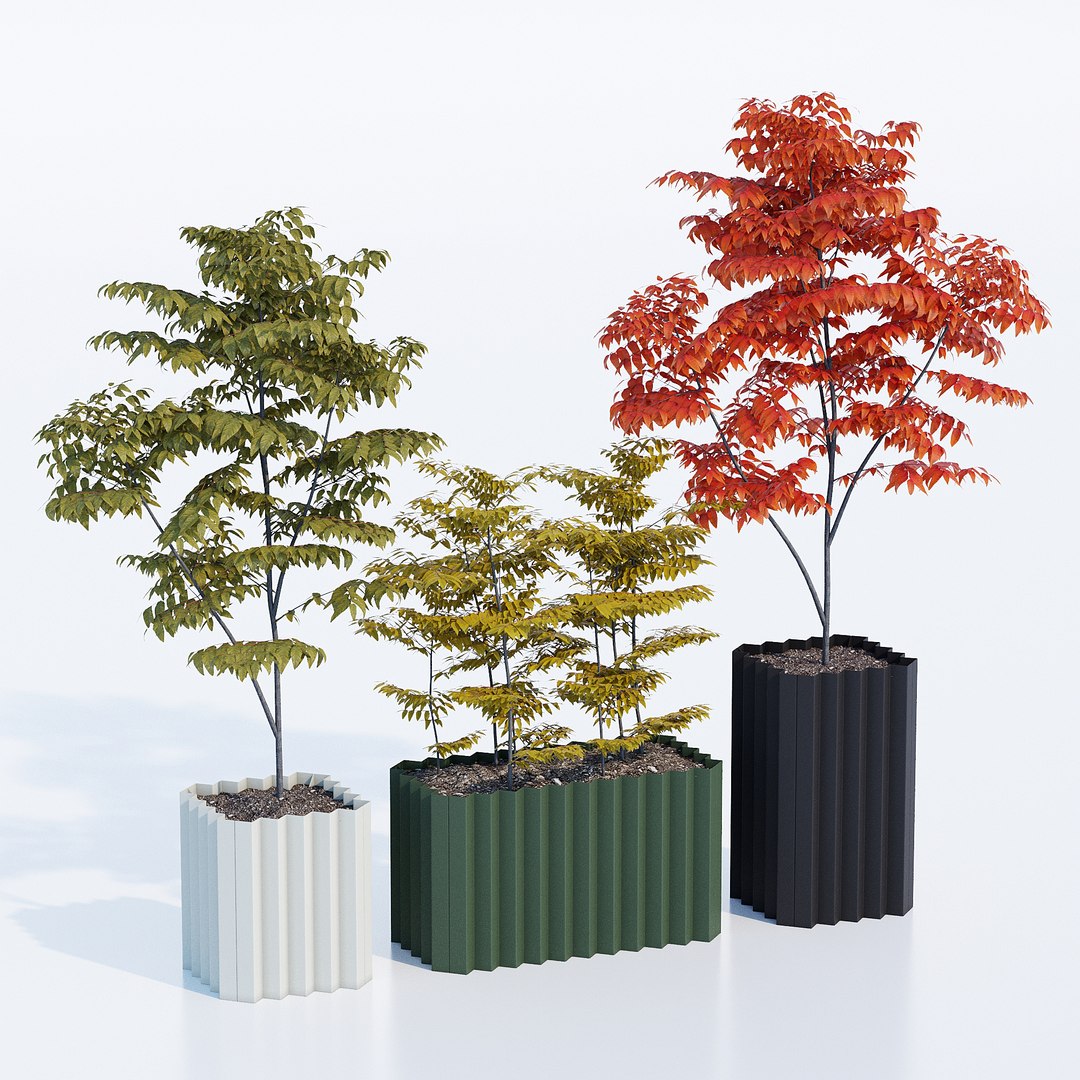 3D planter model - TurboSquid 1632856