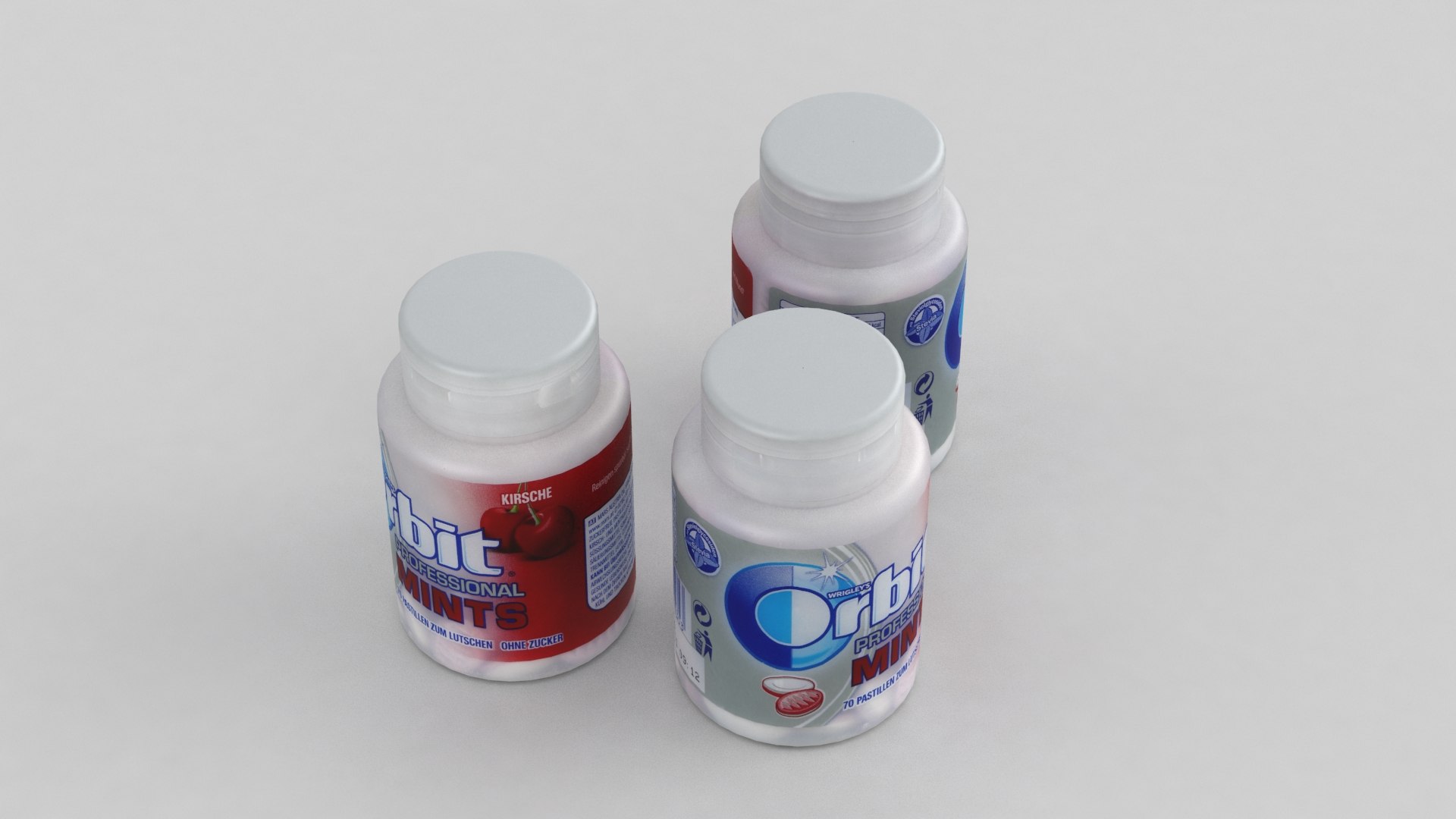 Chewing Gum Mint 3D Model - TurboSquid 1389410