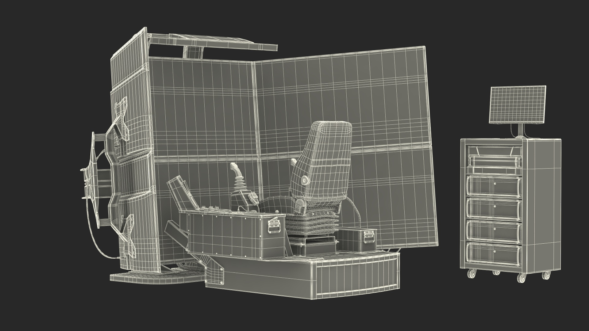 LX6 Medium Fidelity Simulator Platform 3D Model - TurboSquid 2300139